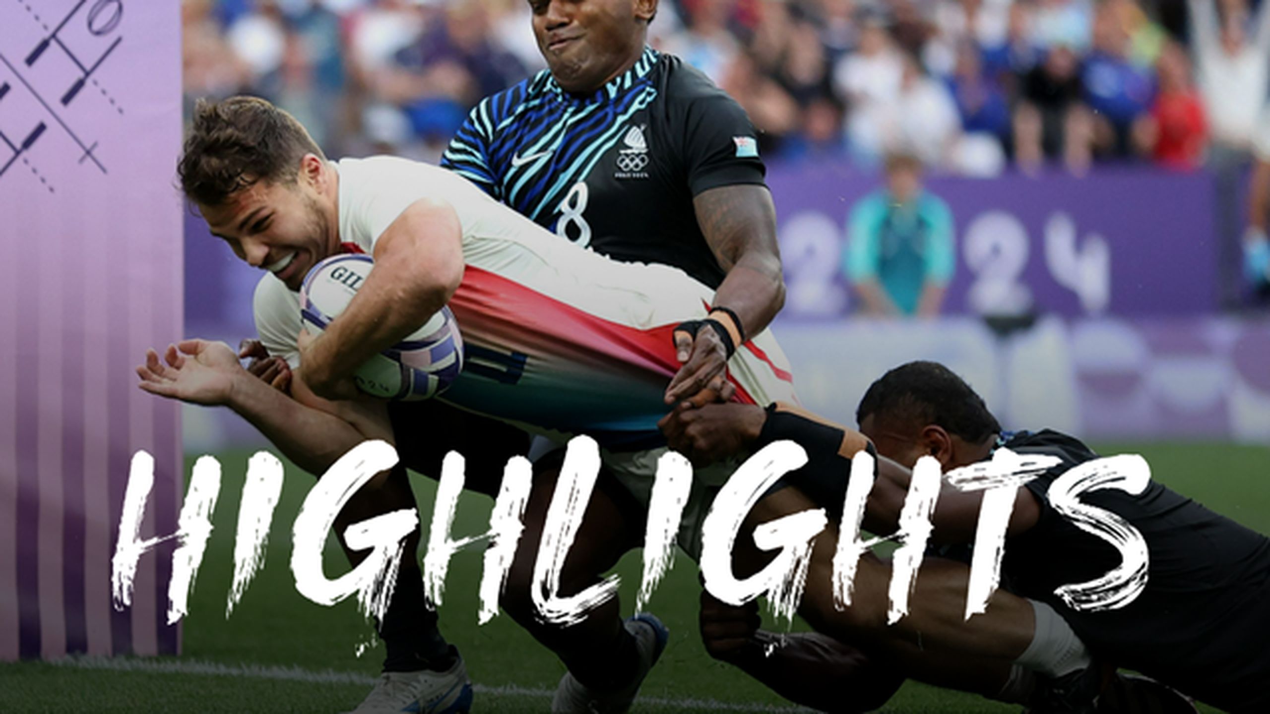 Paris 2024 - France vs Fiji - Team – Olympic Highlights - Rugby 7 video ...