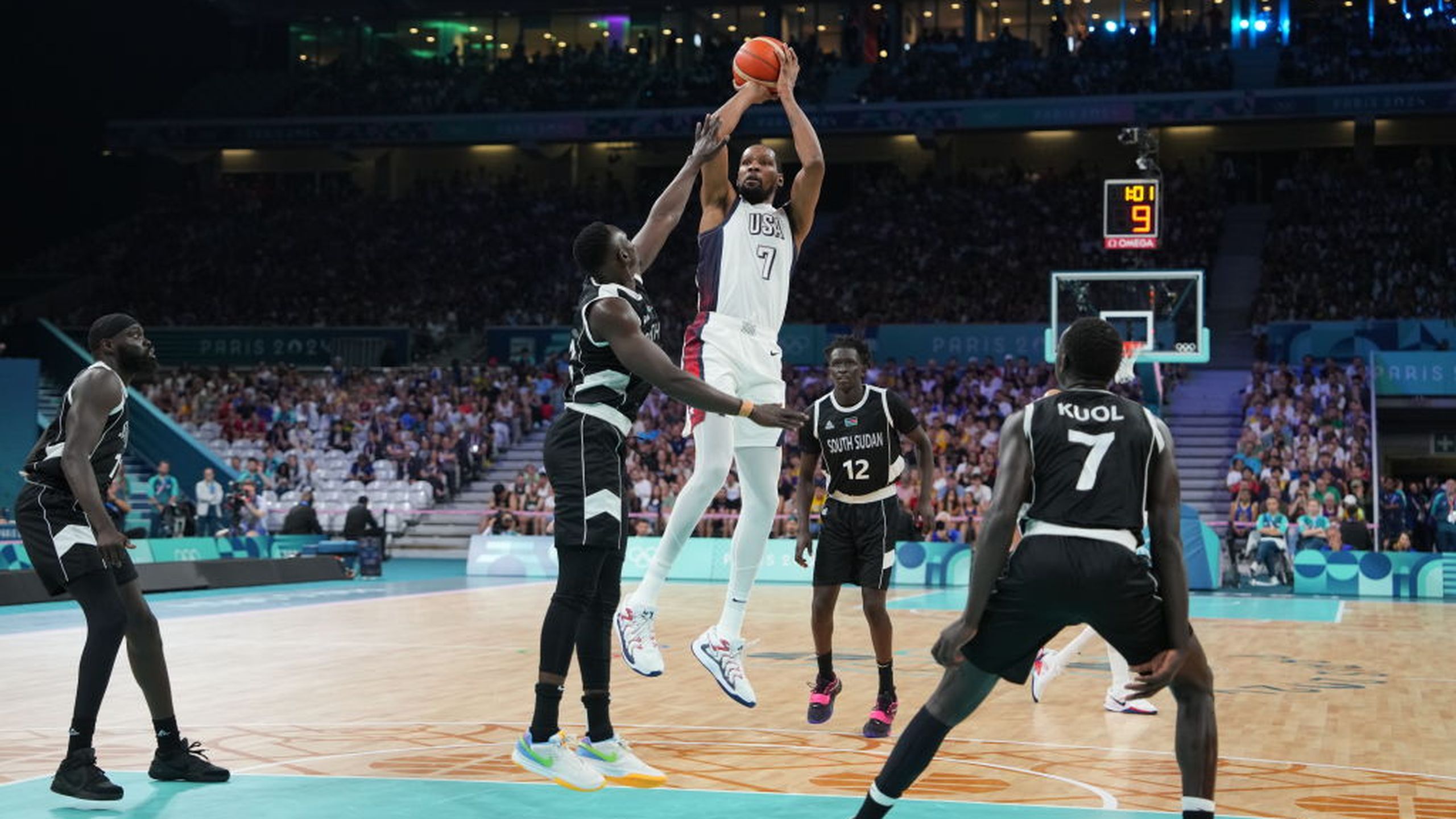 L'équipe américaine est en quarts de finale : le Soudan du Sud a dominé ...