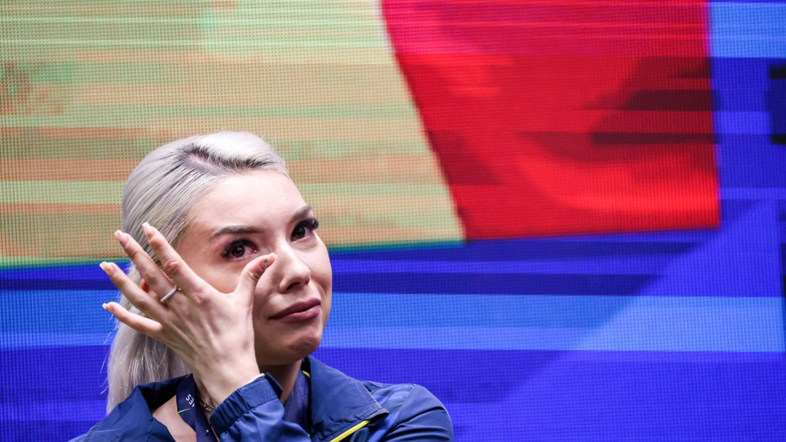 Bernadette Szocs își strigă frustrarea după eliminarea de la Jocurile ...