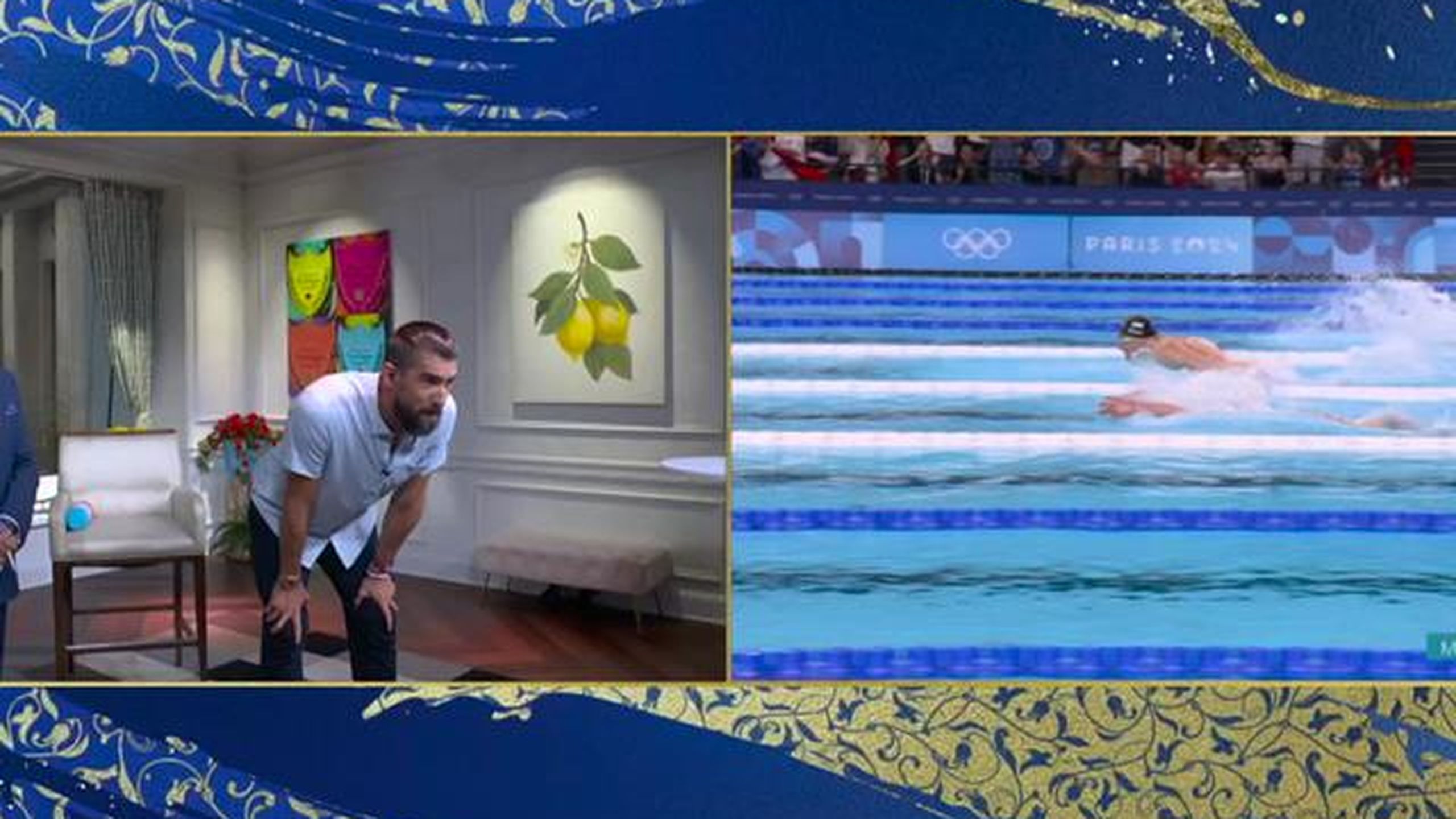 Watch as Michael Phelps left in awe as Leon Marchand chases greatness ...