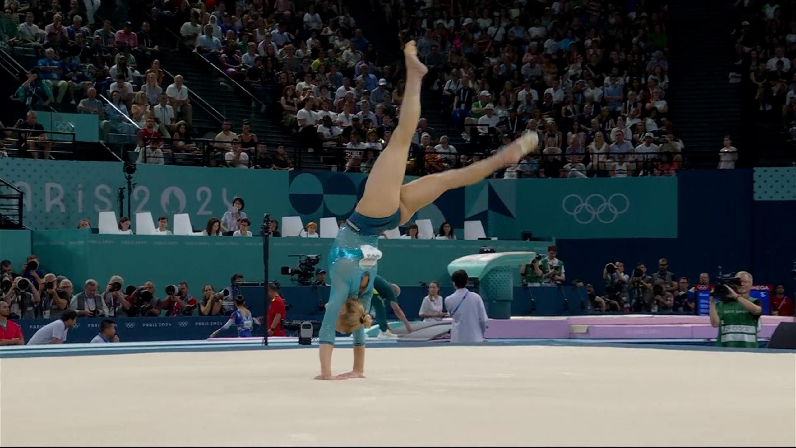 Alice D'Amato quarta all-around ai Giochi Olimpici: rivivi l'esercizio ...