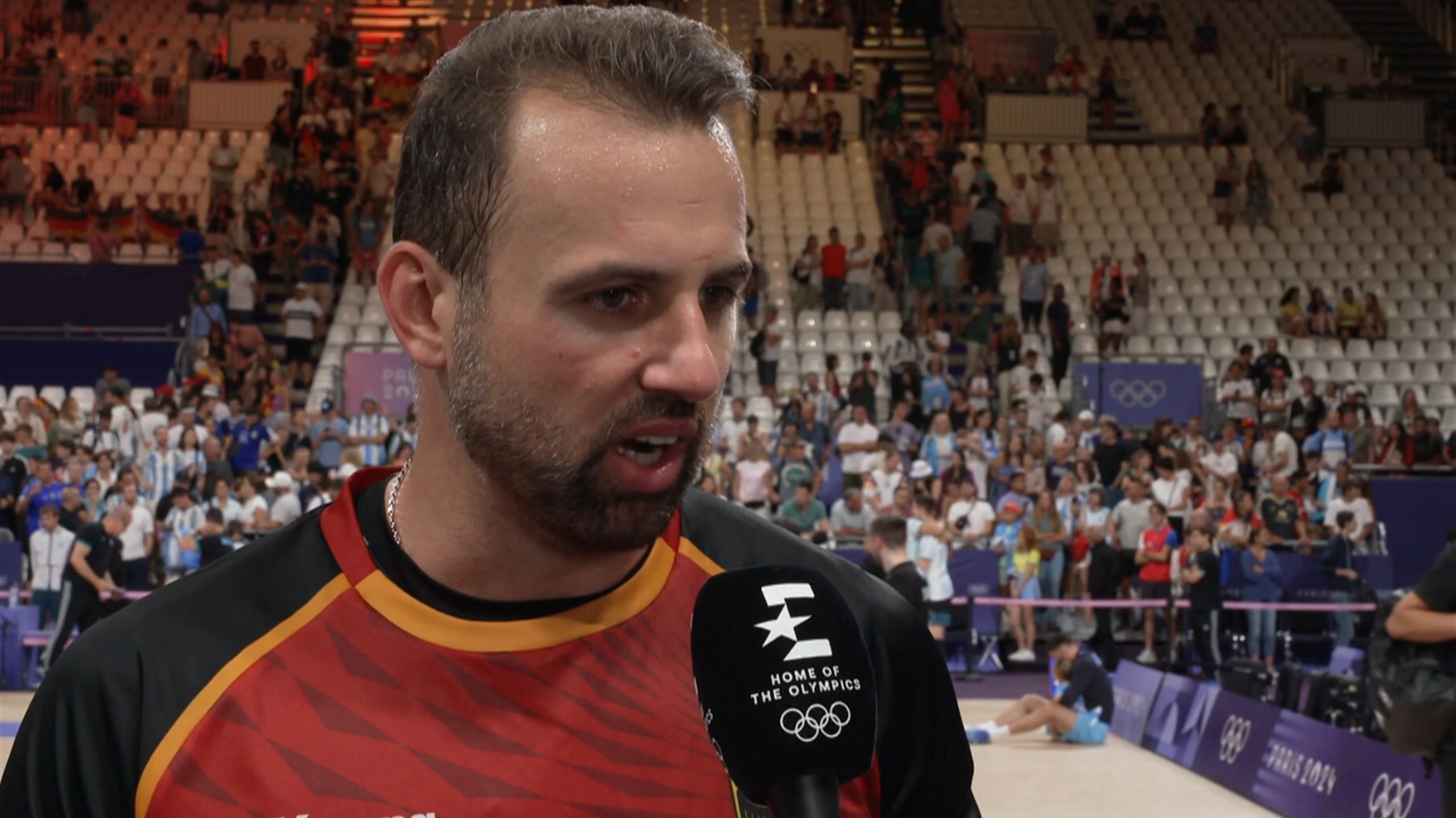 Olympia 2024: Angreifer Georg Grozer nach Sieg der deutschen ...