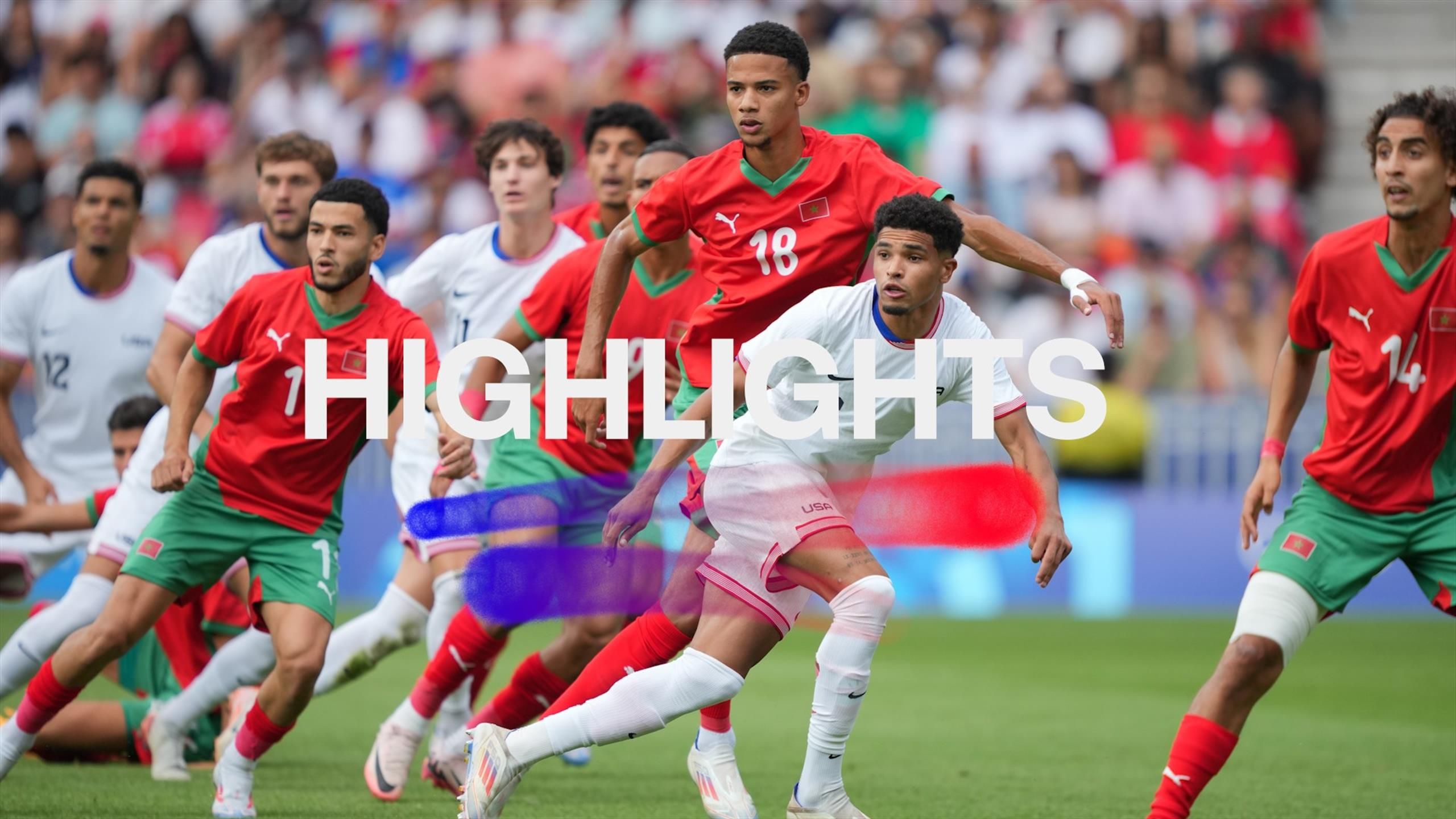 Marocco-USA 4-0, gli highlights: Rahimi, Akhomach, Hakimi e Maouhoub ...