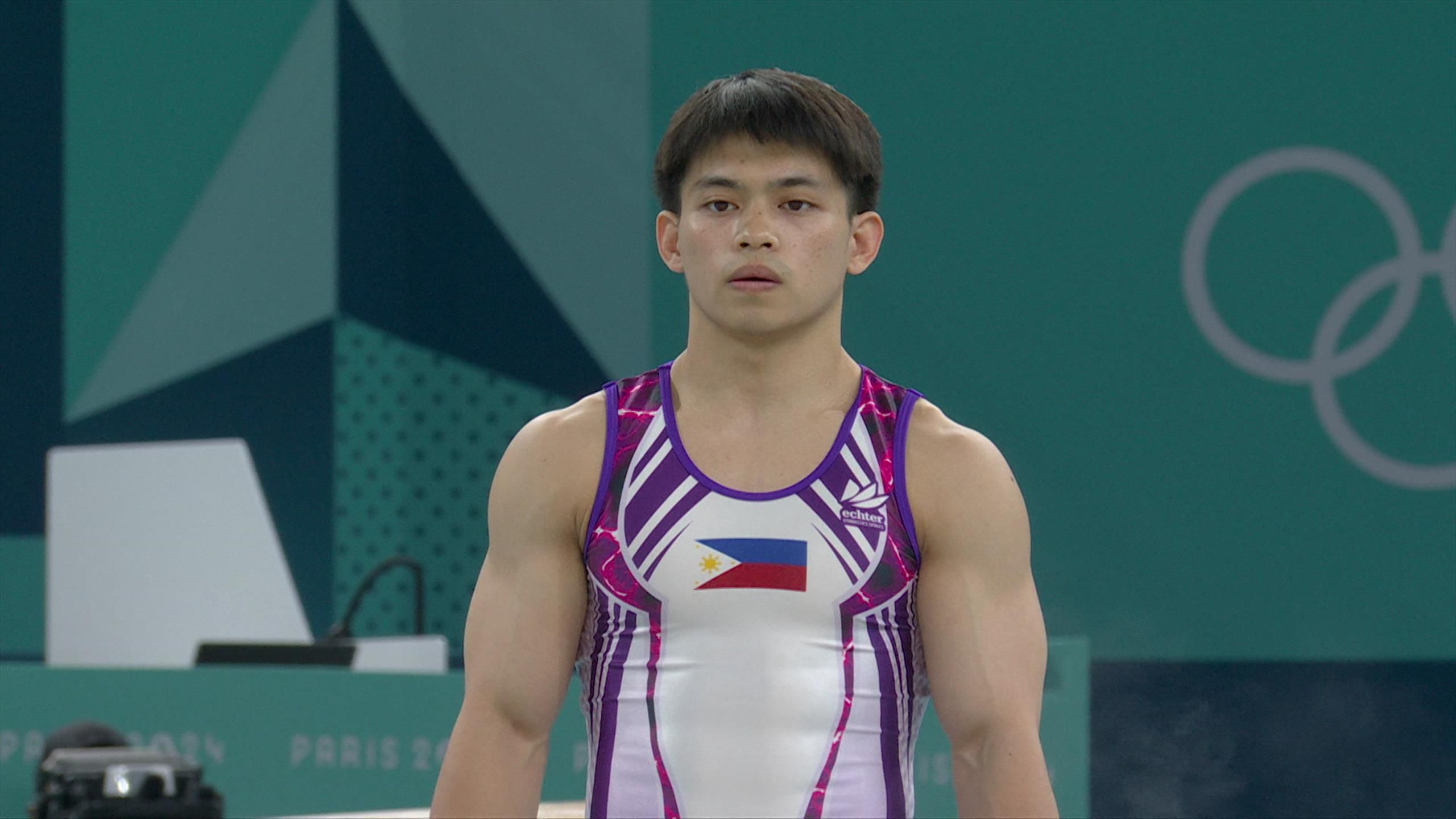 Carlos Yulo nyerte az olimpiai aranyat talajon - Torna videó - Eurosport