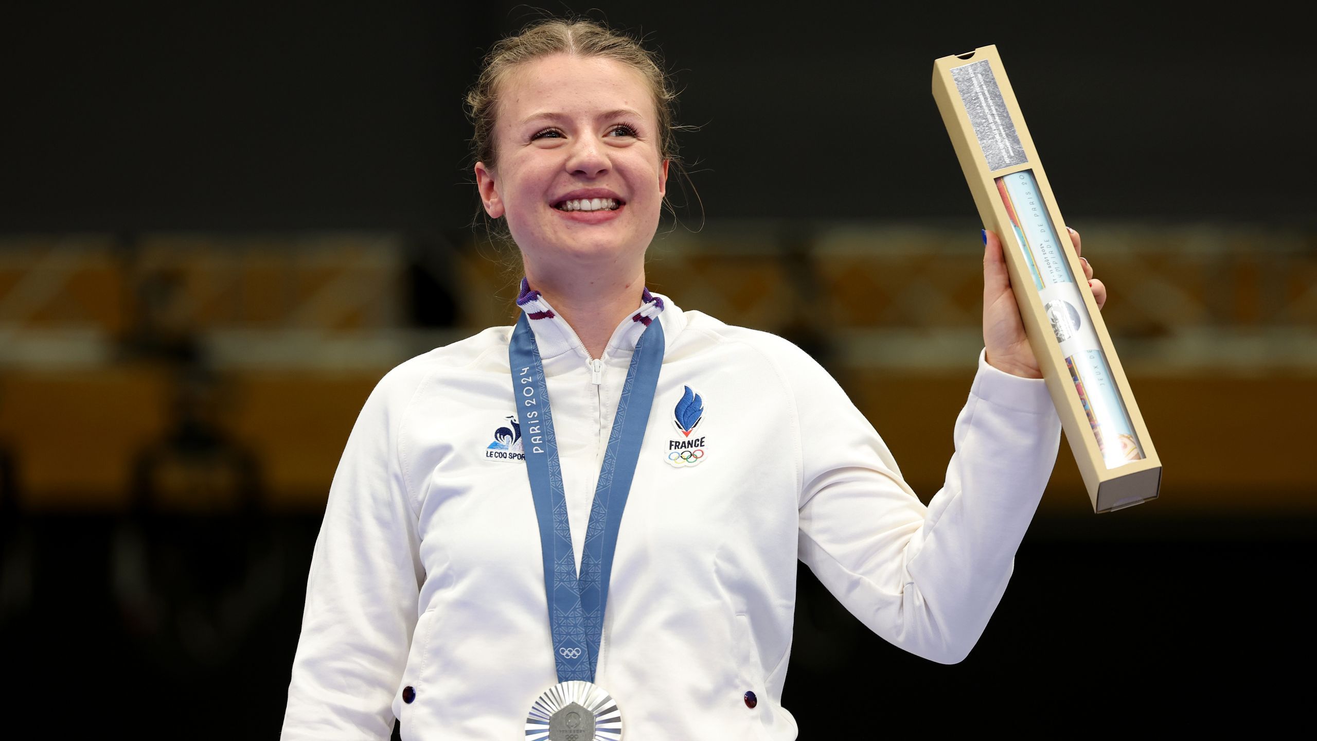 JO Paris 2024 - Camille Jedrzejewski en argent au tir au pistolet à 25 ...