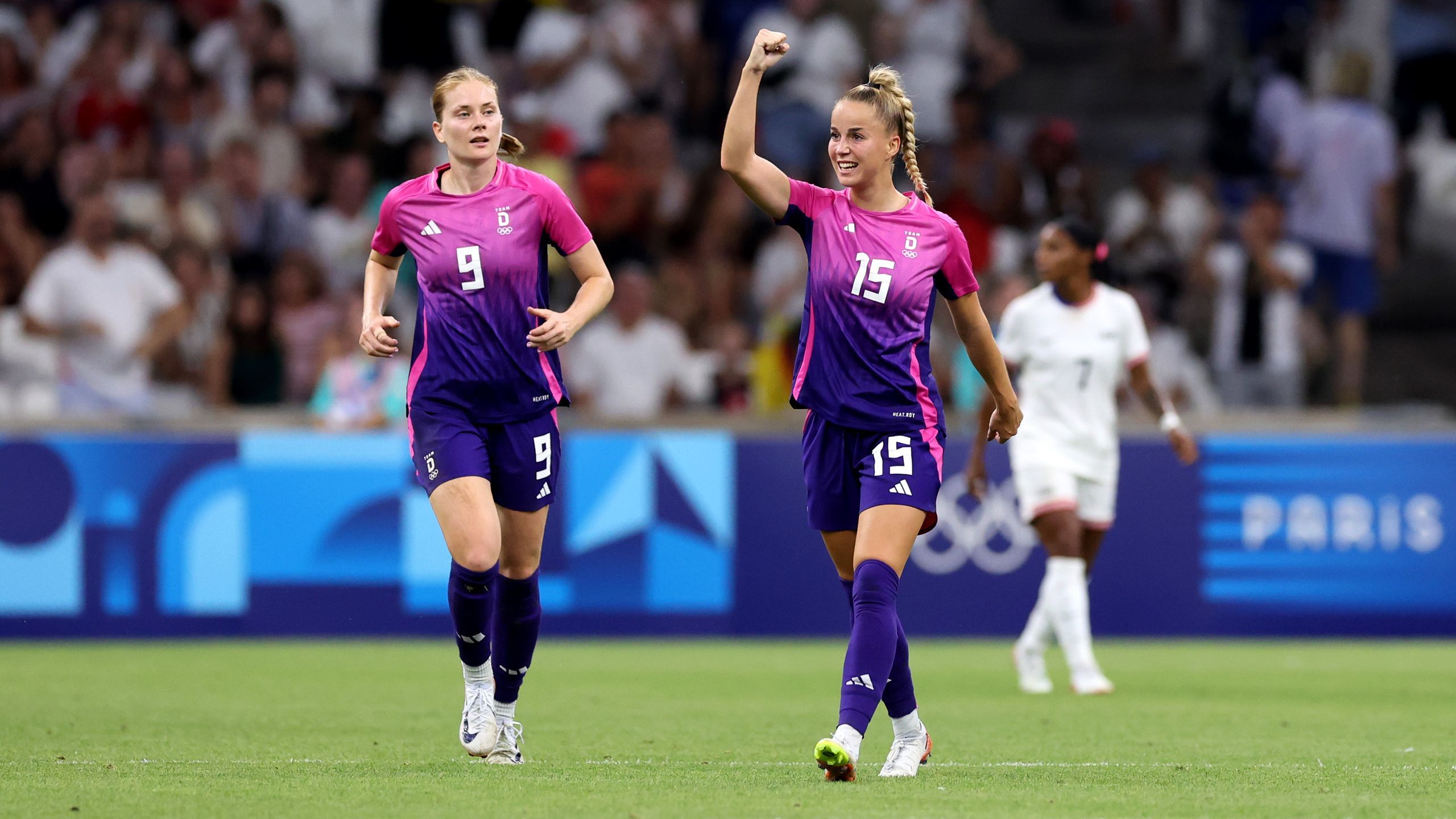 Olympia 2024: DFB-Frauen haben im Halbfinale des olympischen Fußball-Turniers gegen die USA noch ...