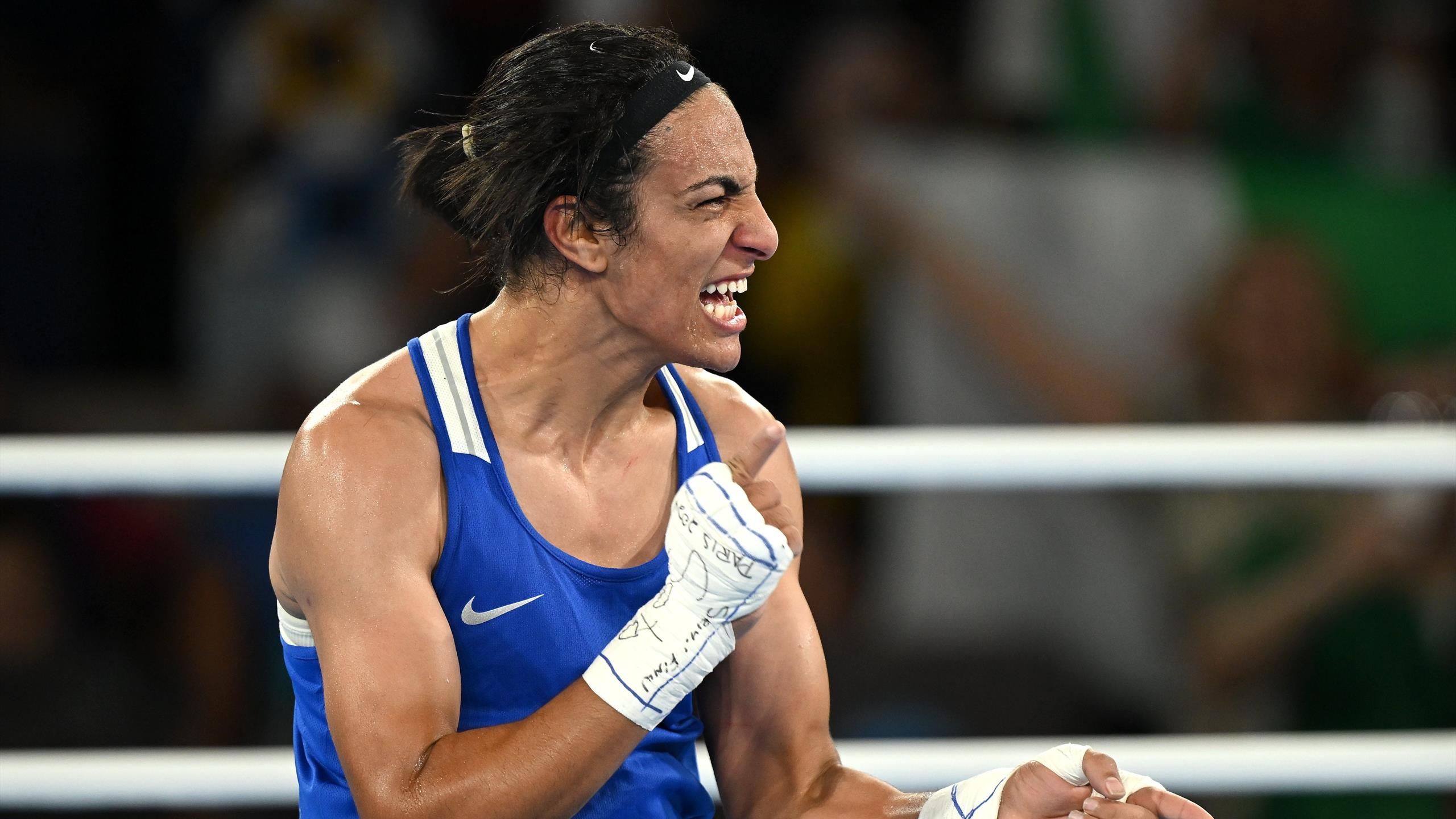 JO de Paris 2024 - Boxe : Malgré la contreverse, Imane Khelif file en ...