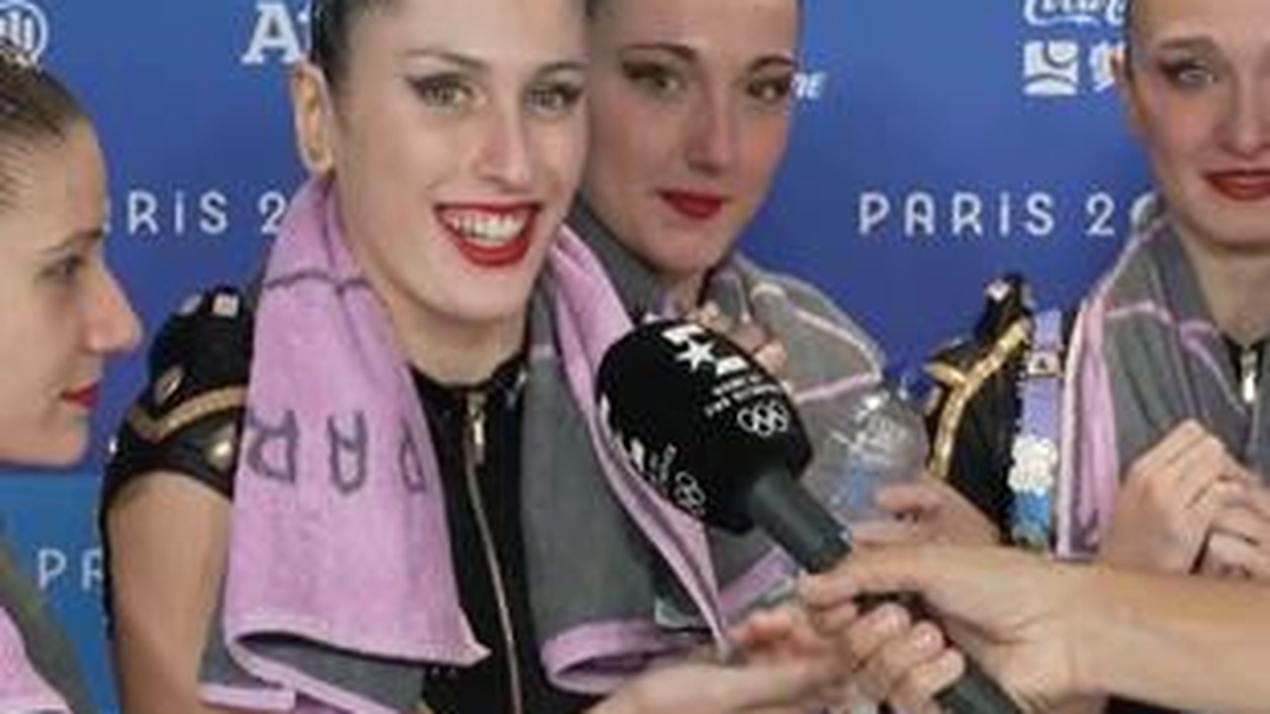 París 2024 | Las medallistas de bronce en natación artística, en ...