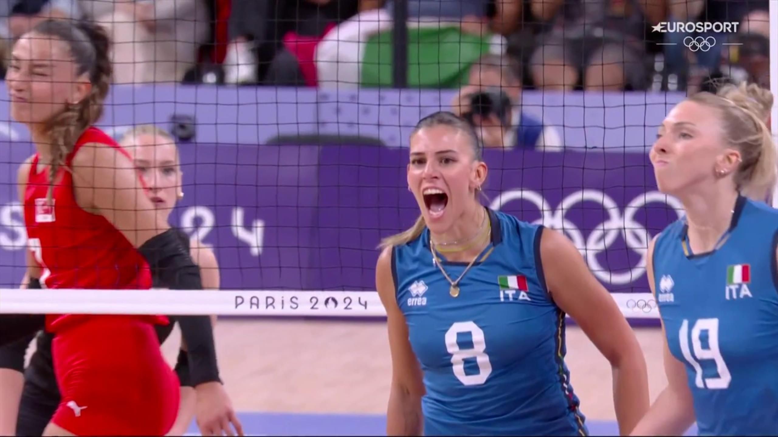 Le Azzurre salvano pure questa! Monster block di Orro dopo una super De ...