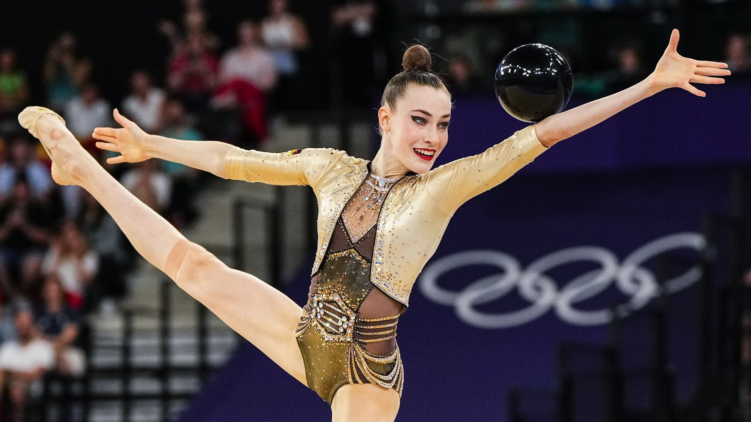 Olympia 2024: Weltmeisterin Darja Varfolomeev hat Mehrkampf-Finale in Paris trotz Patzer mit dem ...