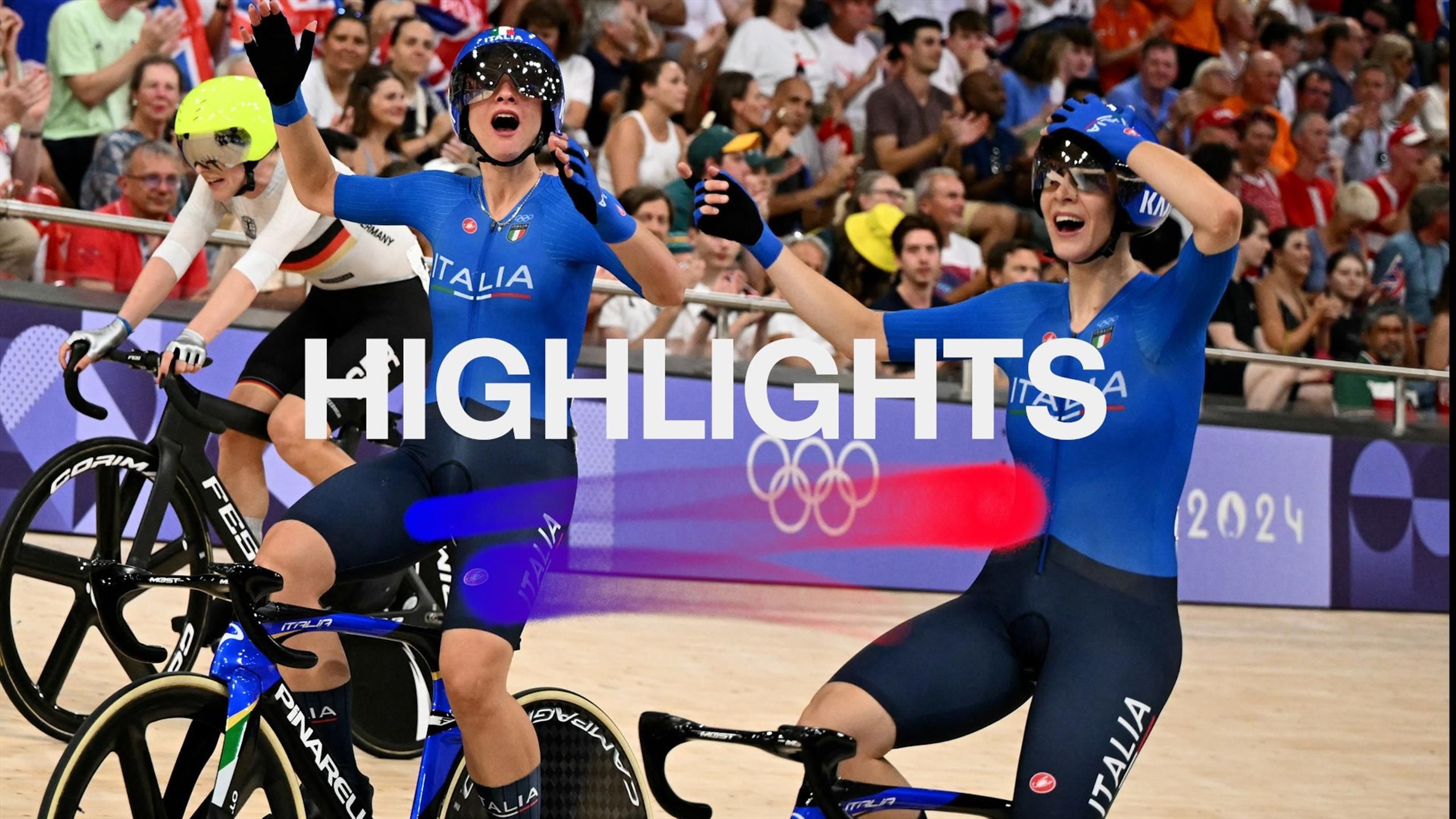 Cycling Track - Madison - Women Final round - Paris 2024 - OL ...