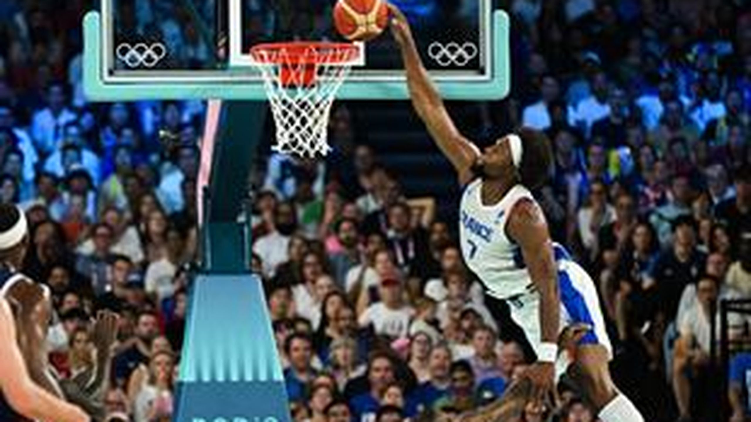 JO Paris 2024 | "Je vais mettre le poster chez moi" : Yabusele, un dunk ...