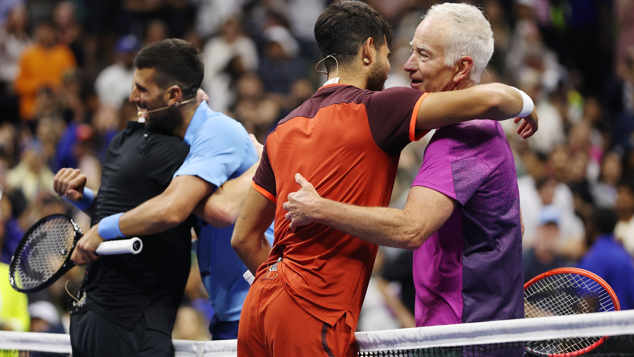 US Open | Novak Djokovic voert bijzondere Houdini-act op - Verdwijnt op ...