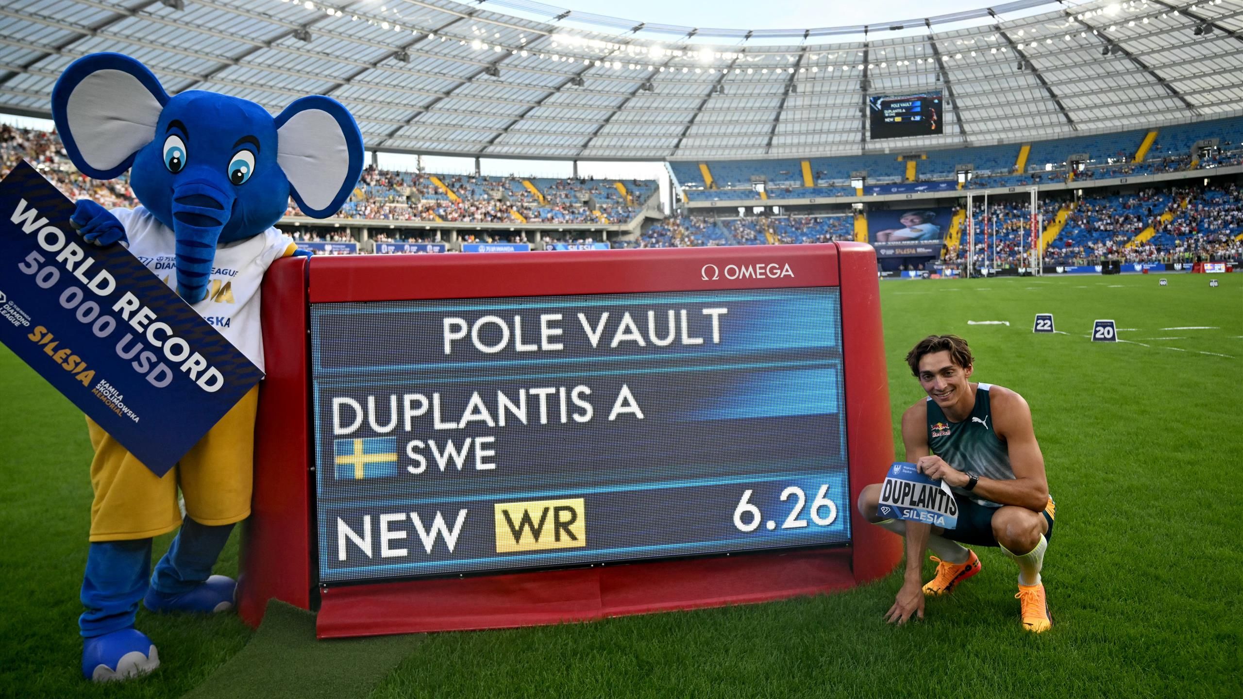 Spettacolo Duplantis a Chorzow! Lo svedese, in Diamond League, ritocca ...