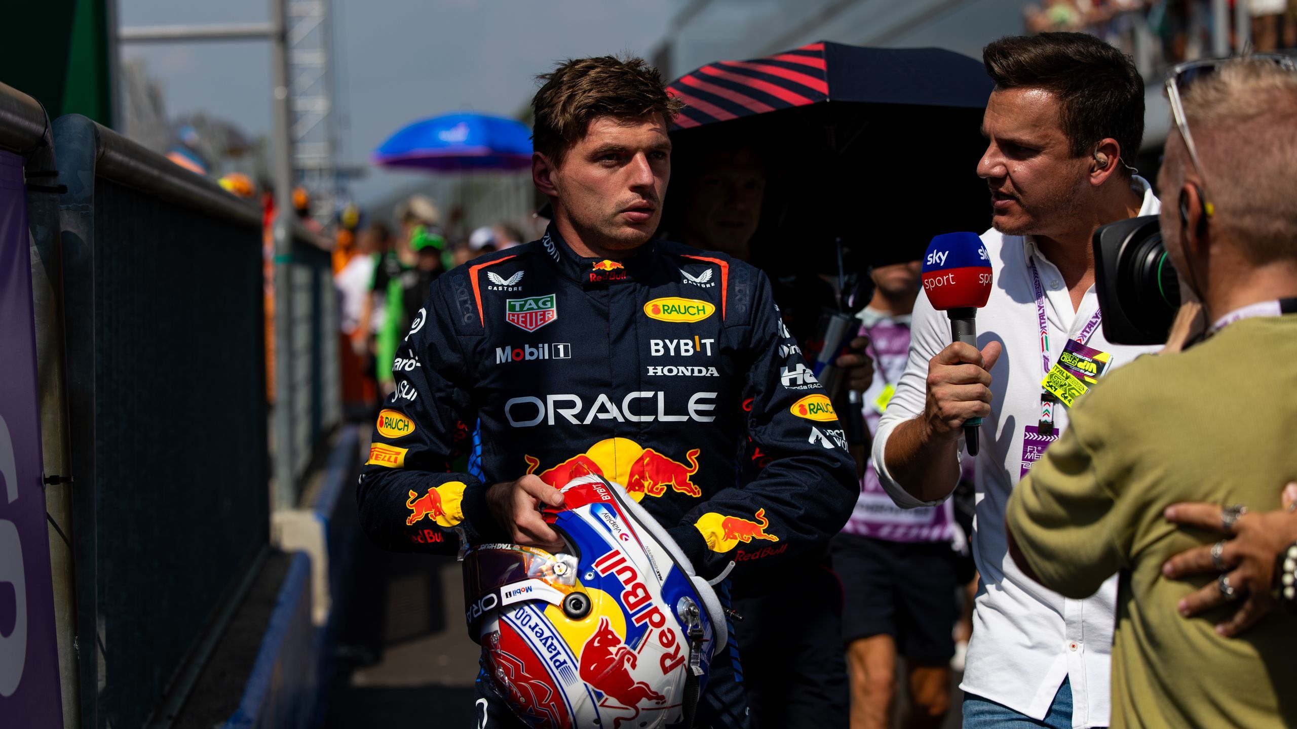 Monza GP - Max Verstappen nach Platz sechs in Italien wütend: Red-Bull ...