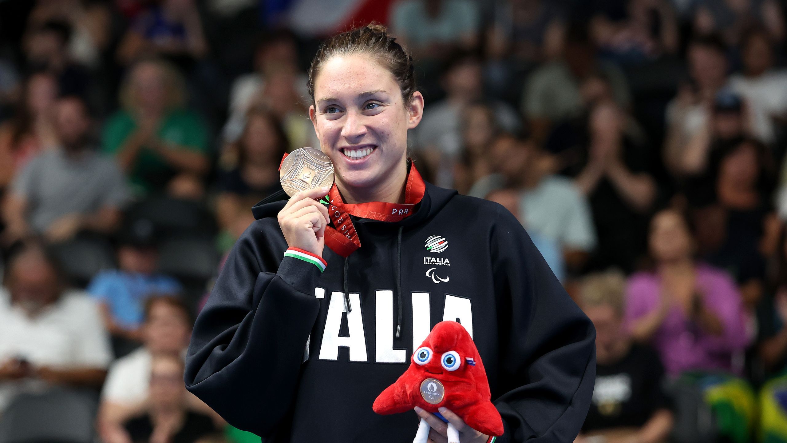 Carlotta Gilli, ancora tu! Bronzo nei 50 stile libero S13, quarta ...