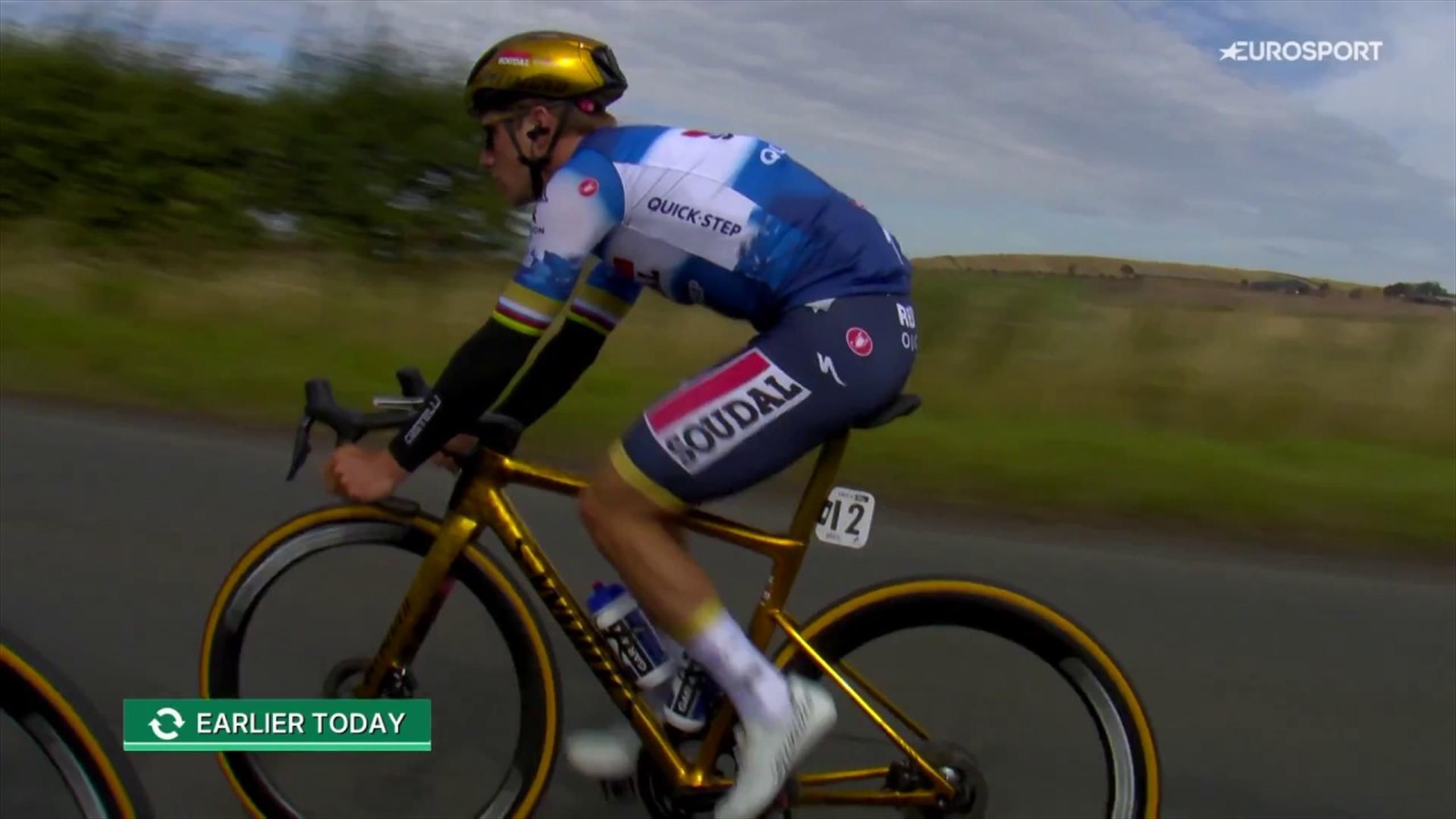 Tour of Britain | Remco Evenepoel maakt de blits met goud verwerkt in ...
