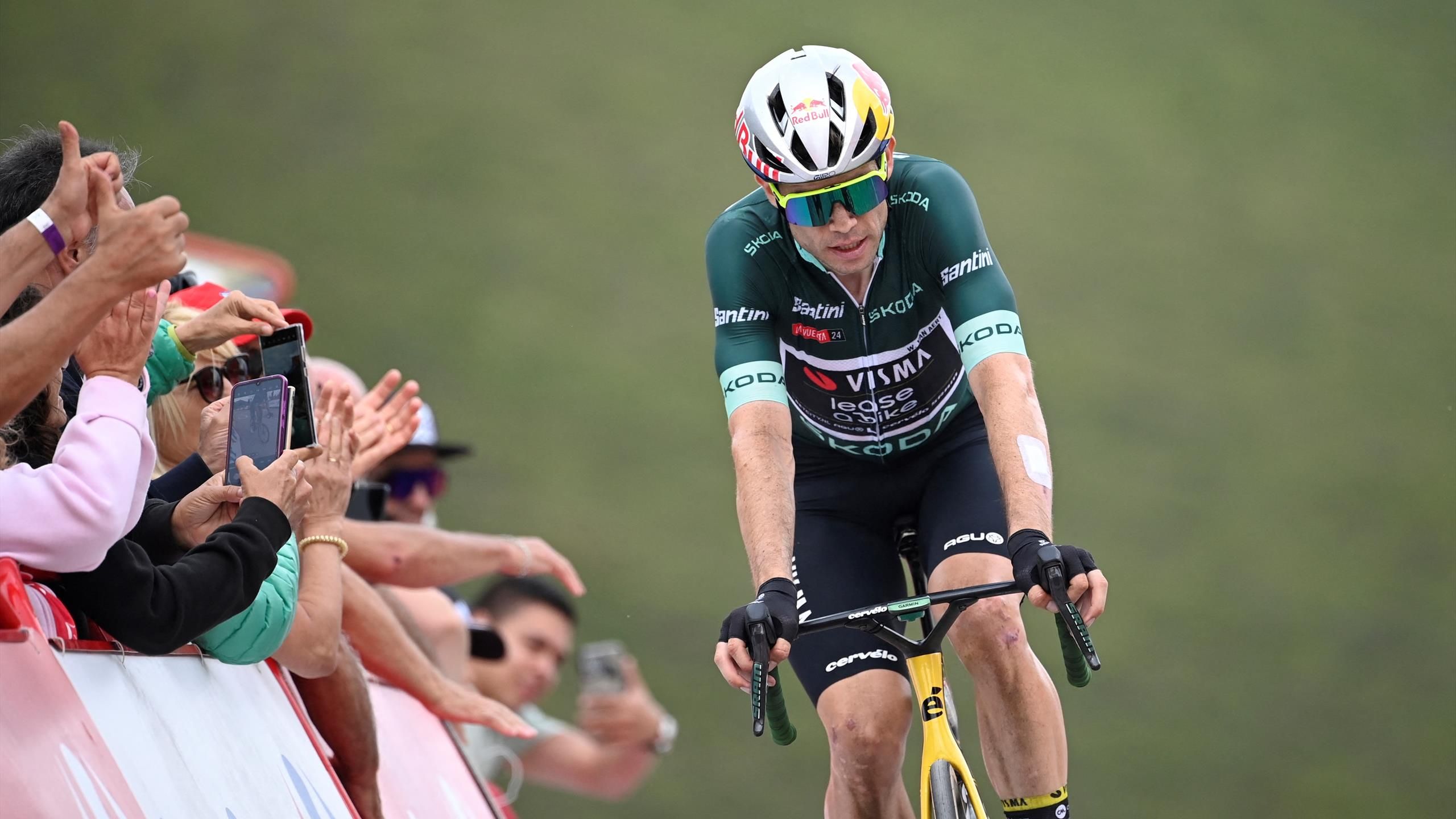 Vuelta 2024 - Pas de fracture pour Wout Van Aert, contraint à l'abandon ...
