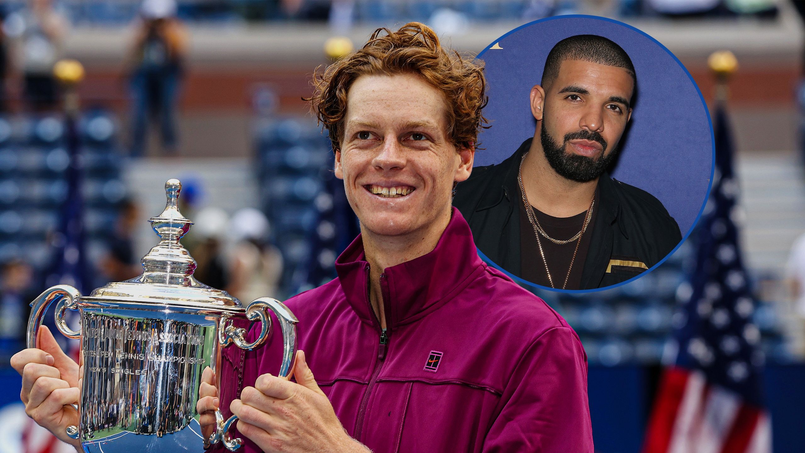 Finale US Open, il rapper Drake scommette contro Jannik Sinner e perde ...