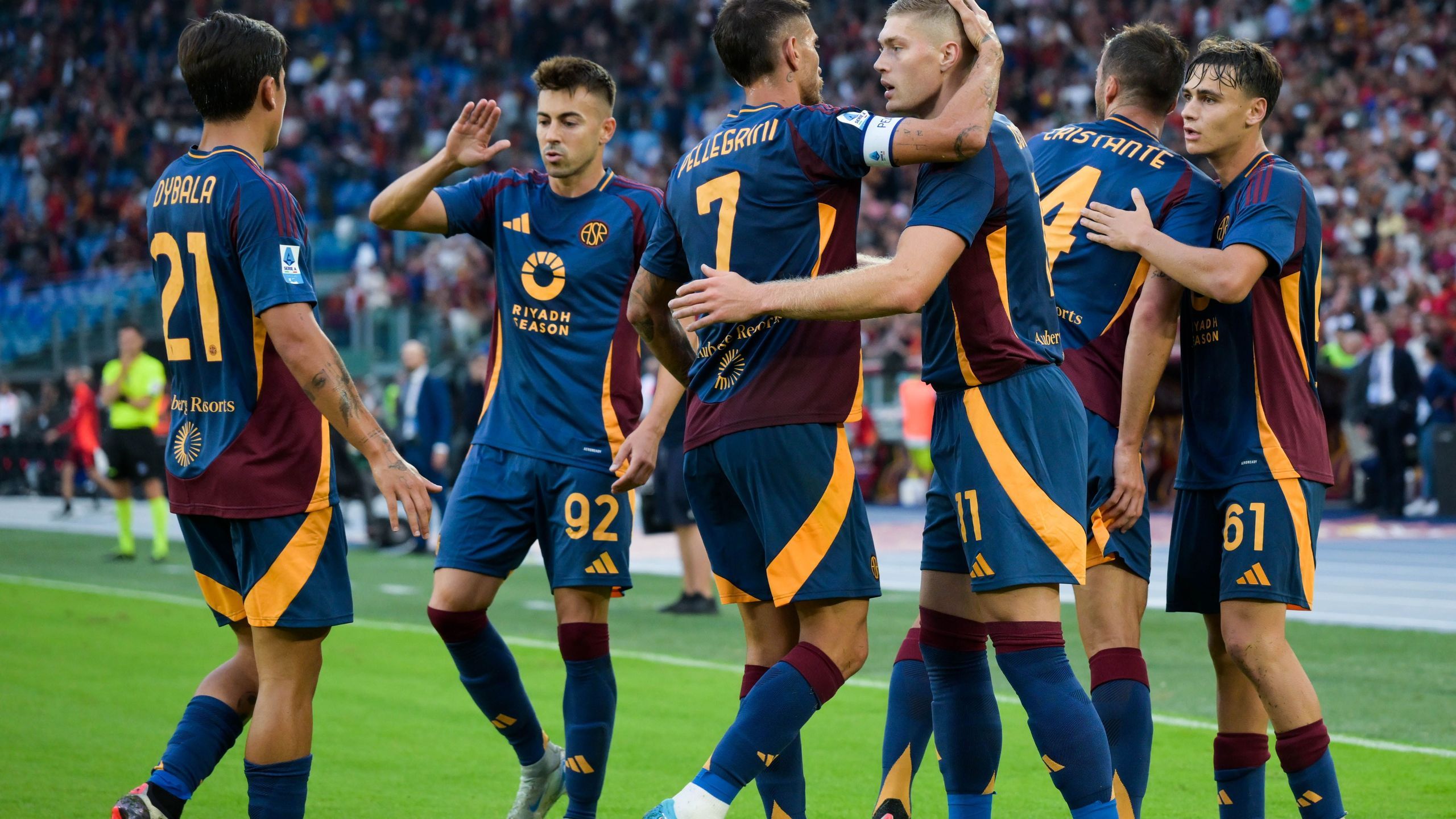 Serie A - Roma-Udinese 3-0, Dovbyk, Dybala e Baldanzi regalano a Juric ...