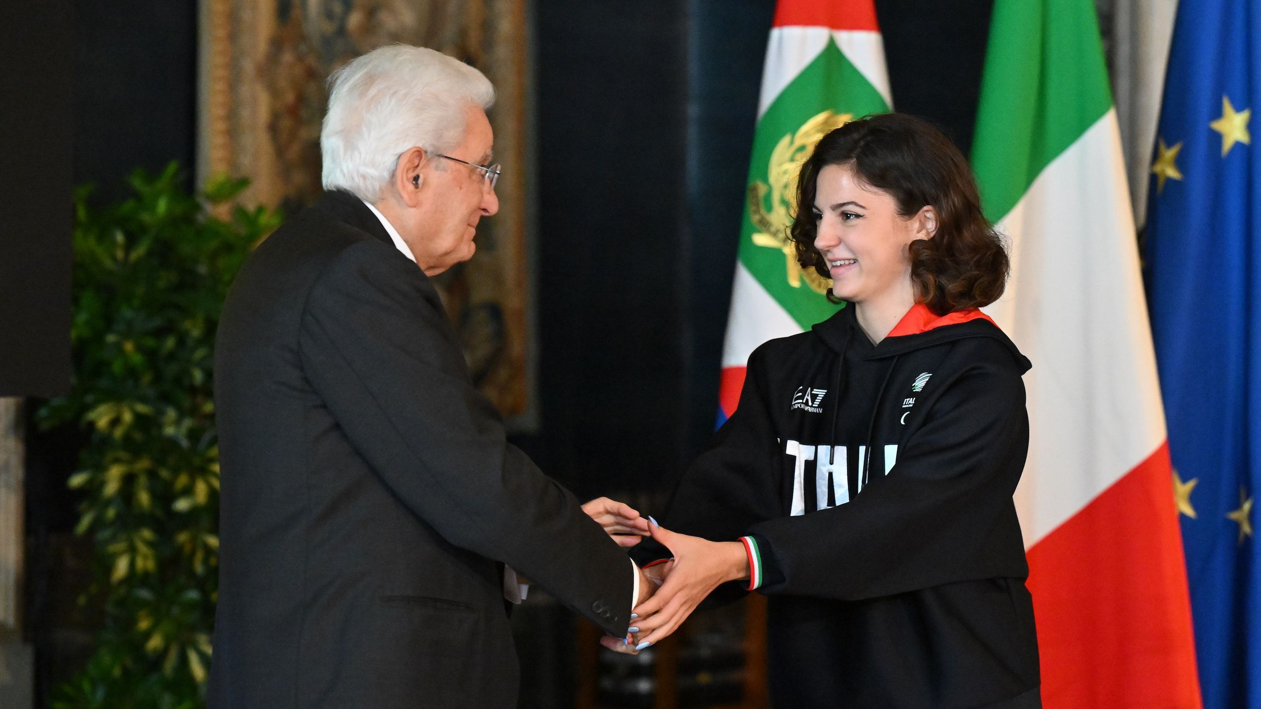 Mattarella incoraggia Ambra Sabatini: "Ci sarà Los Angeles 2028 e sarà ...