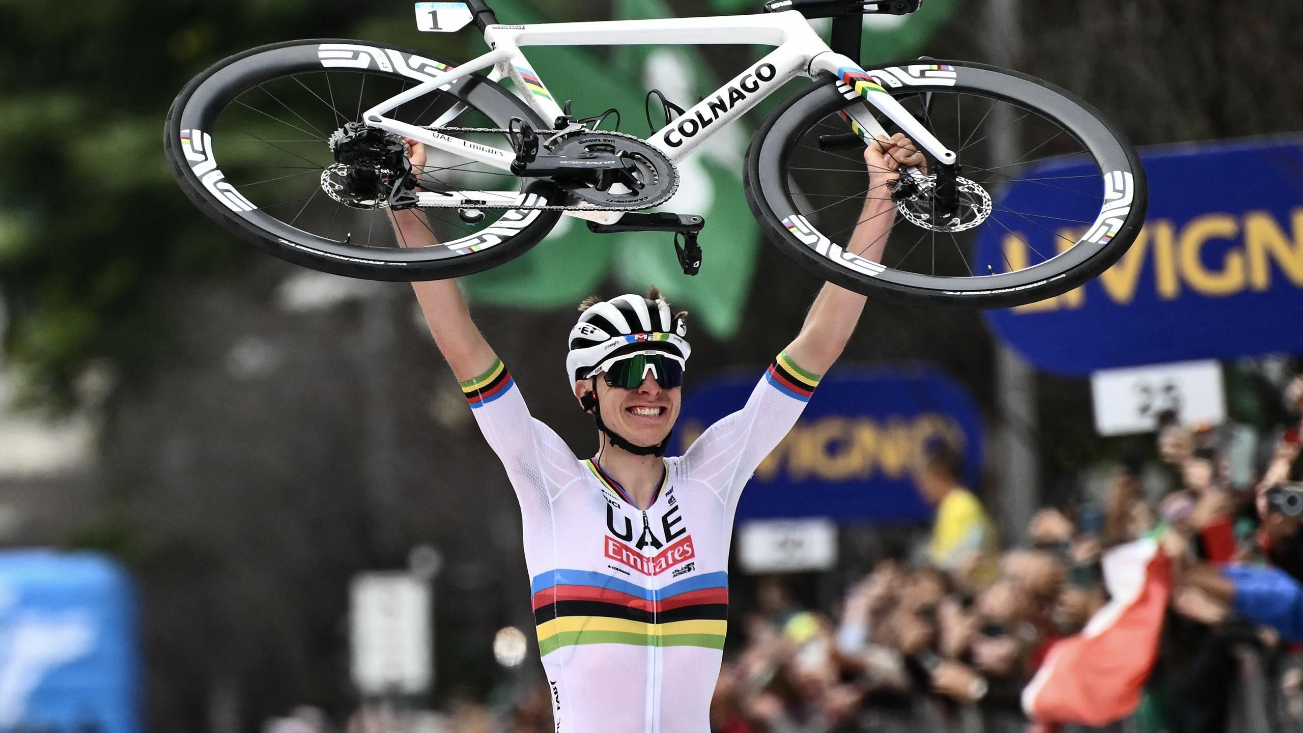 'A rider for the history books!' - Watch Tadej Pogacar's best wins in ...