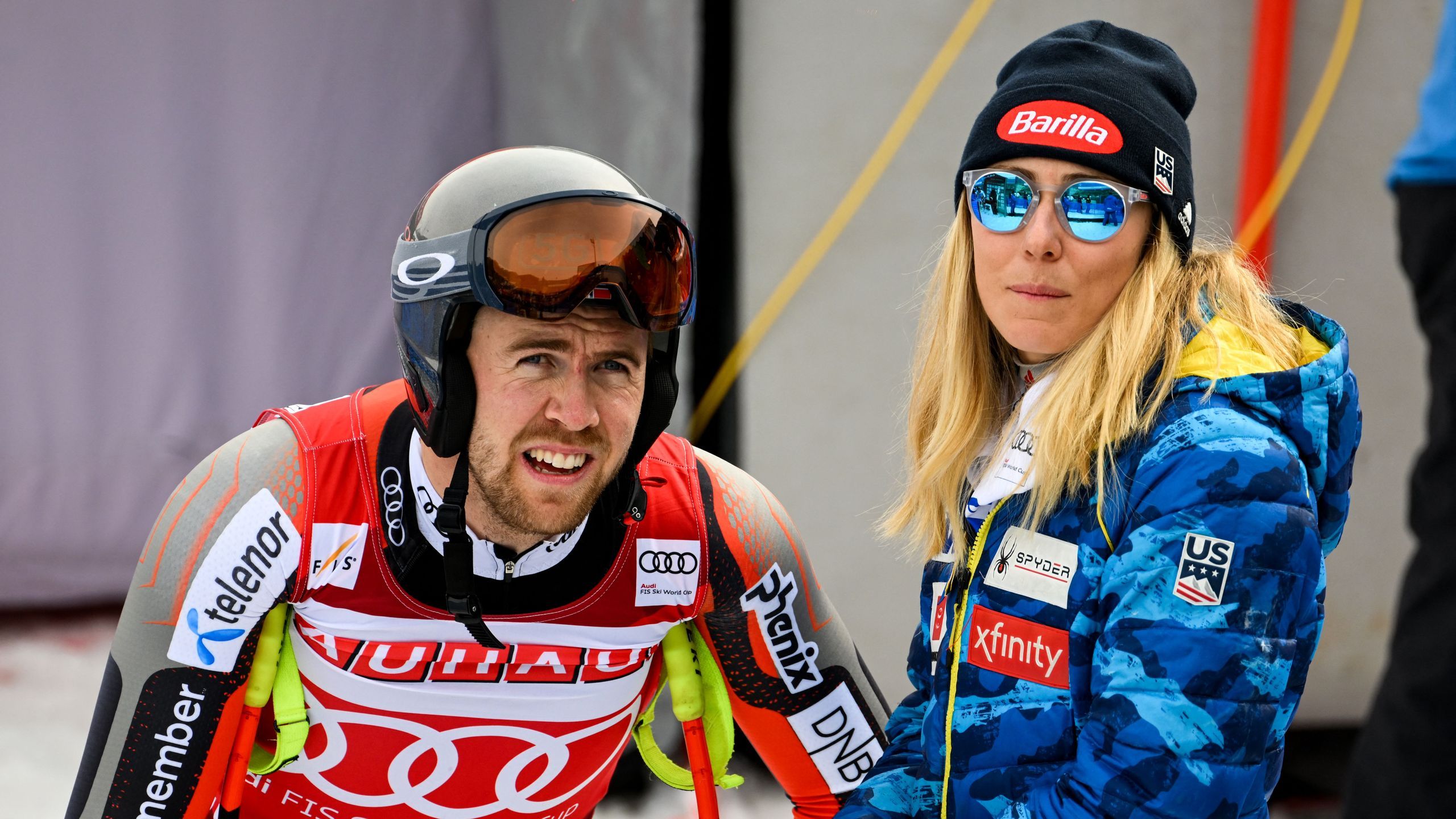 Mikaela Shiffrin offen über Sturz von Aleksander Aamodt Kilde ...
