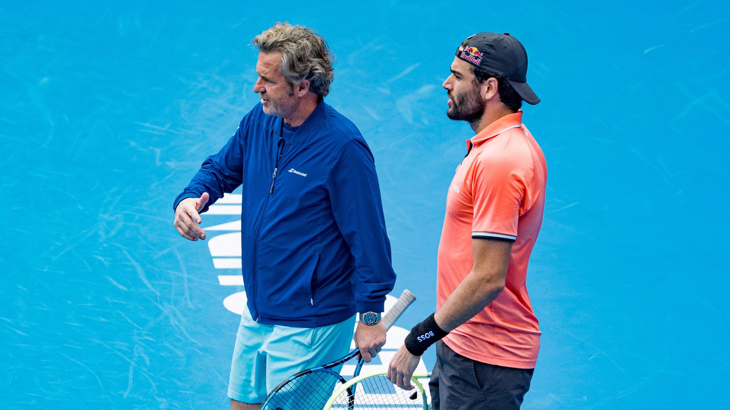 Matteo Berrettini si separa da coach Francisco Roig: "Lo ringrazio per ...