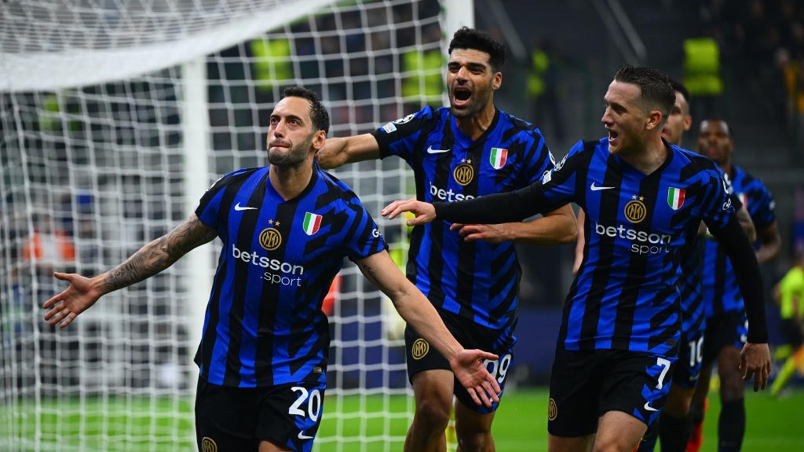 Inter-Arsenal 1-0: Calhanoglu segna su rigore, Bisseck e Dumfries ...