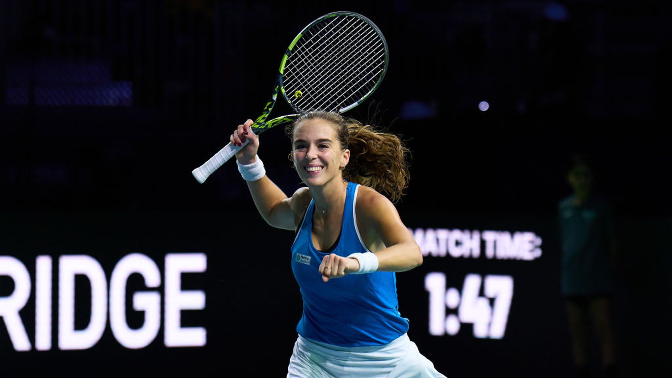 A Malaga, in semifinale di BJK Cup, Lucia Bronzetti batte Magda Linette ...