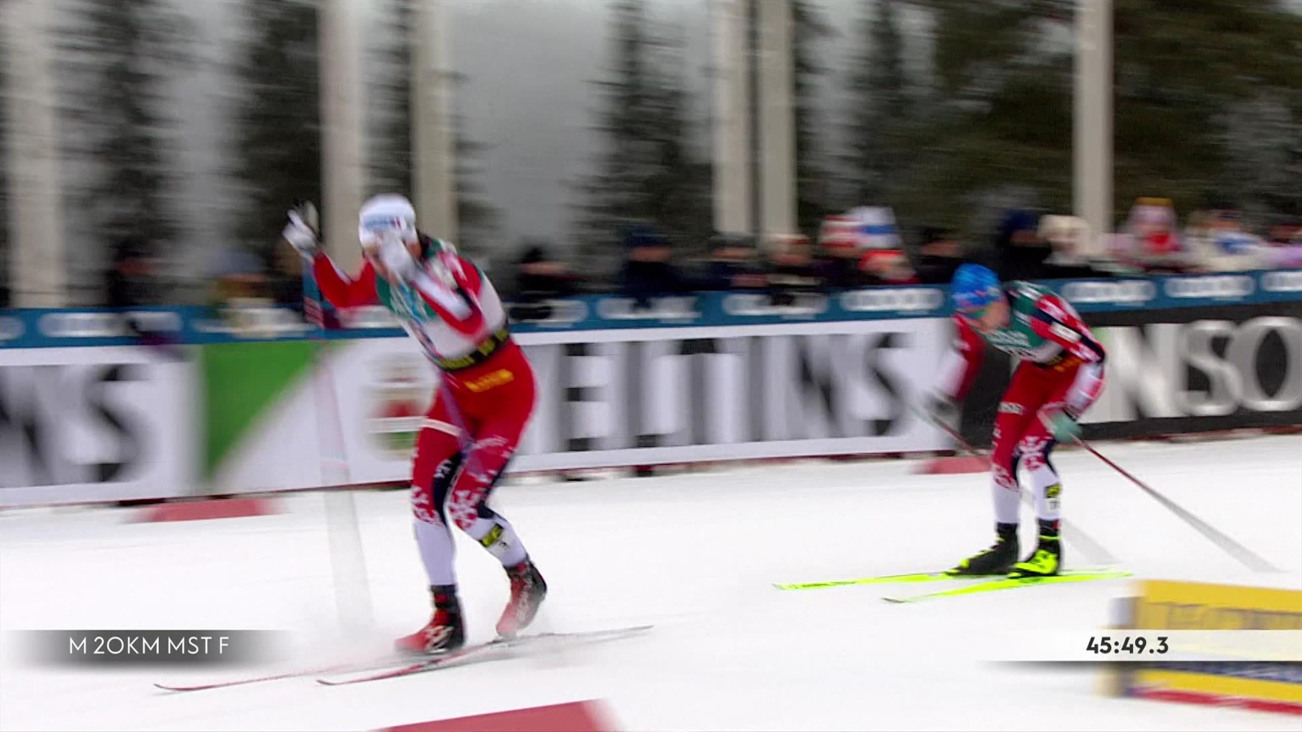 Weltcup in Ruka - Norwegen allein auf dem Podium - das Finish über 20 ...