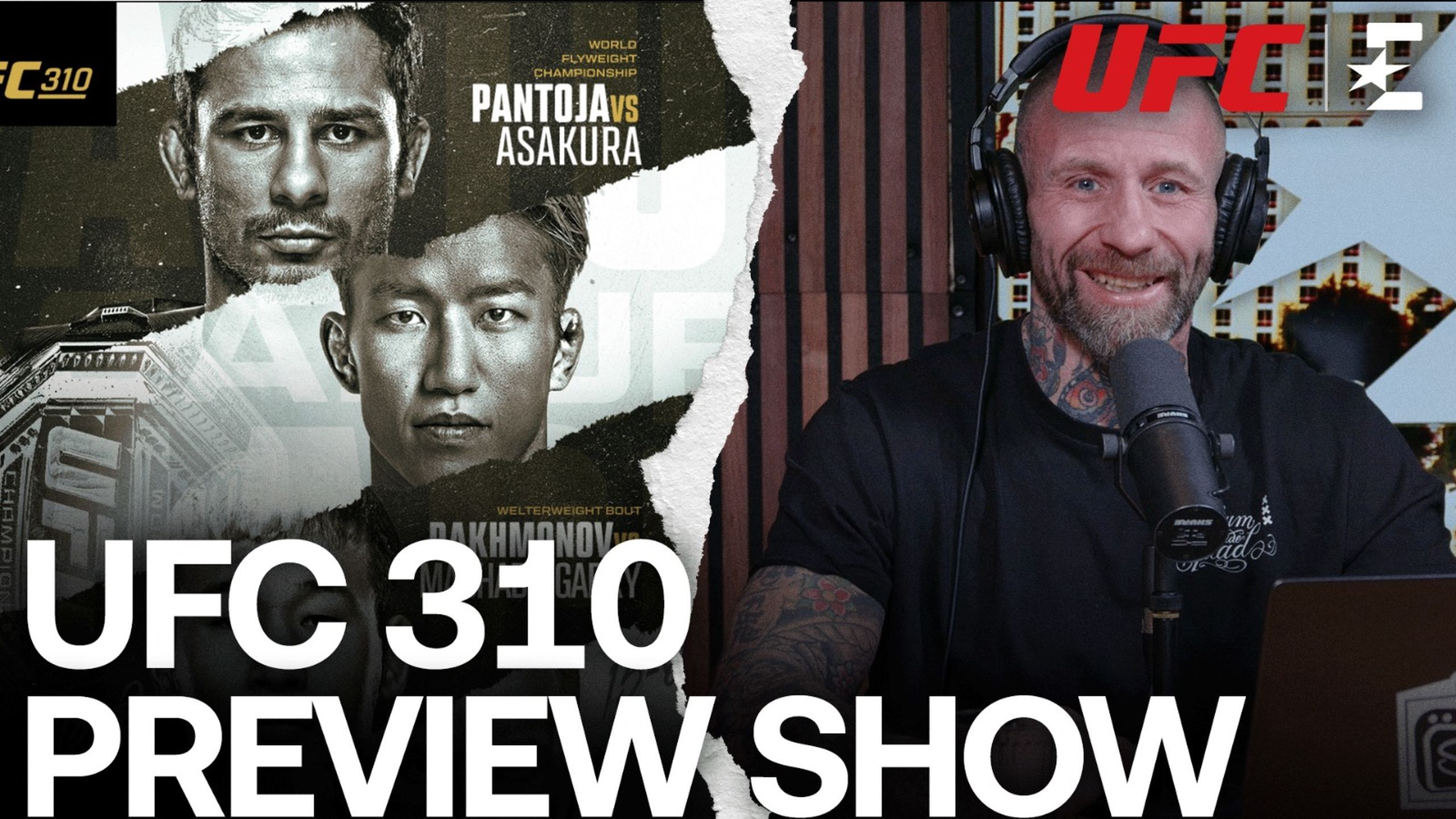 UFC 310 | Preview Show | Pantoja vs. Asakura - Eurosport
