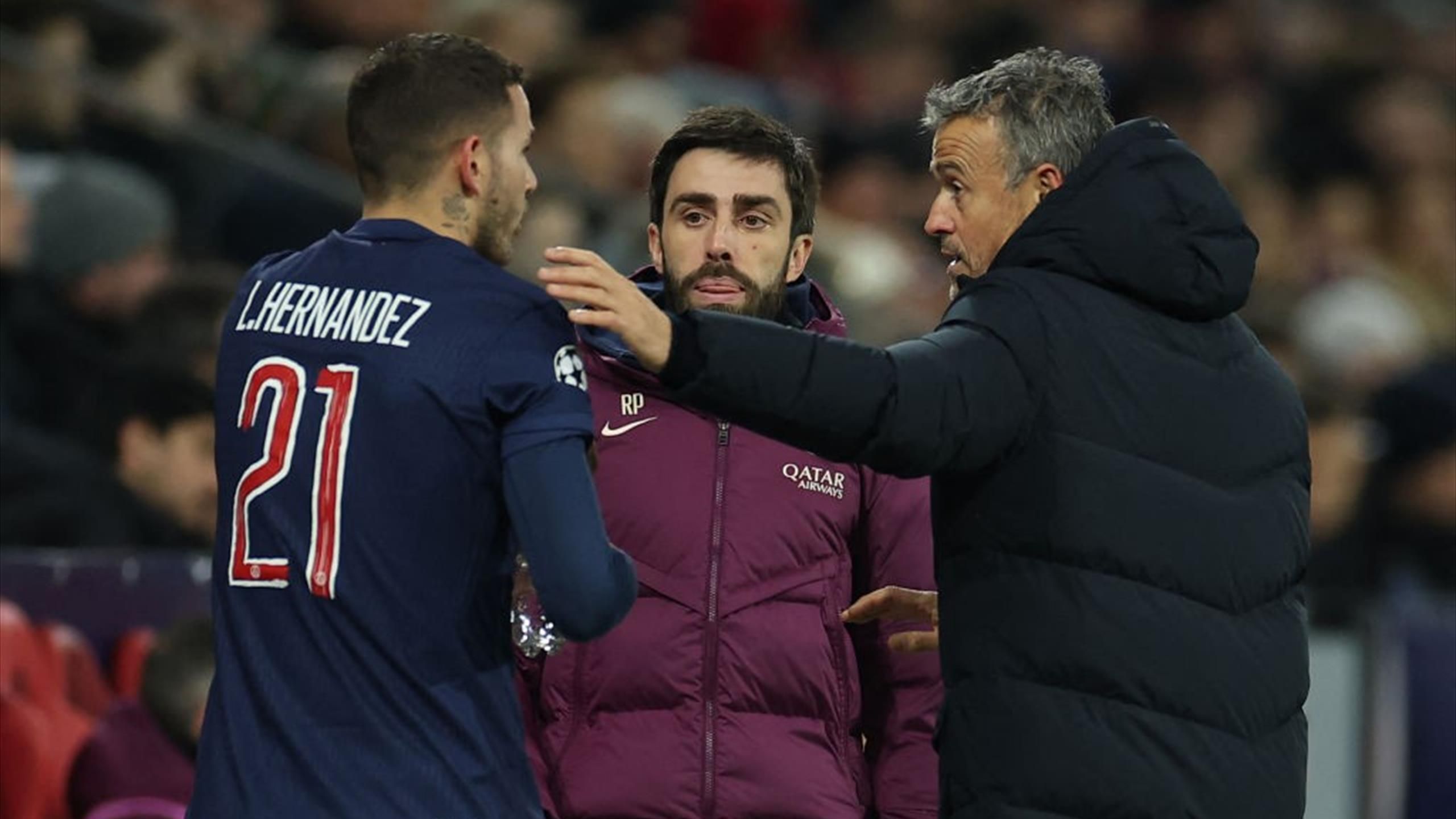 PSG - OL I Lucas Hernandez, qui fera les frais de son retour ? - Eurosport