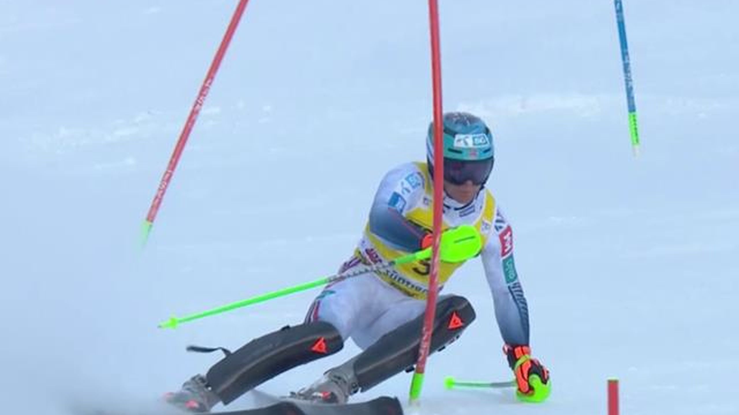 Timon Haugan danza sulla Gran Risa, sua la prima manche di slalom ...