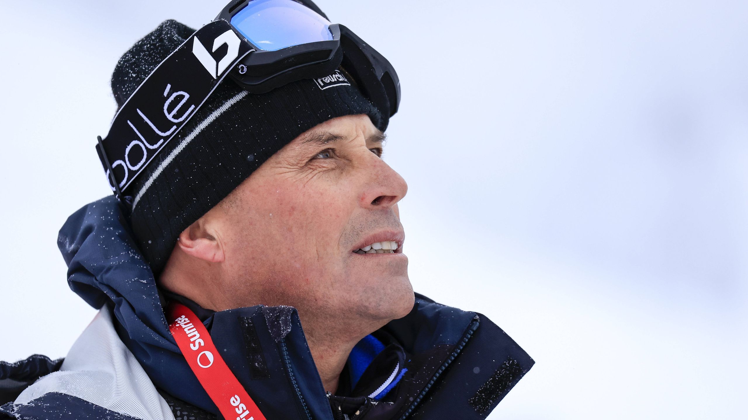 FIS-Renndirektor Markus Waldner reagiert in Bormio auf schweren Sturz ...