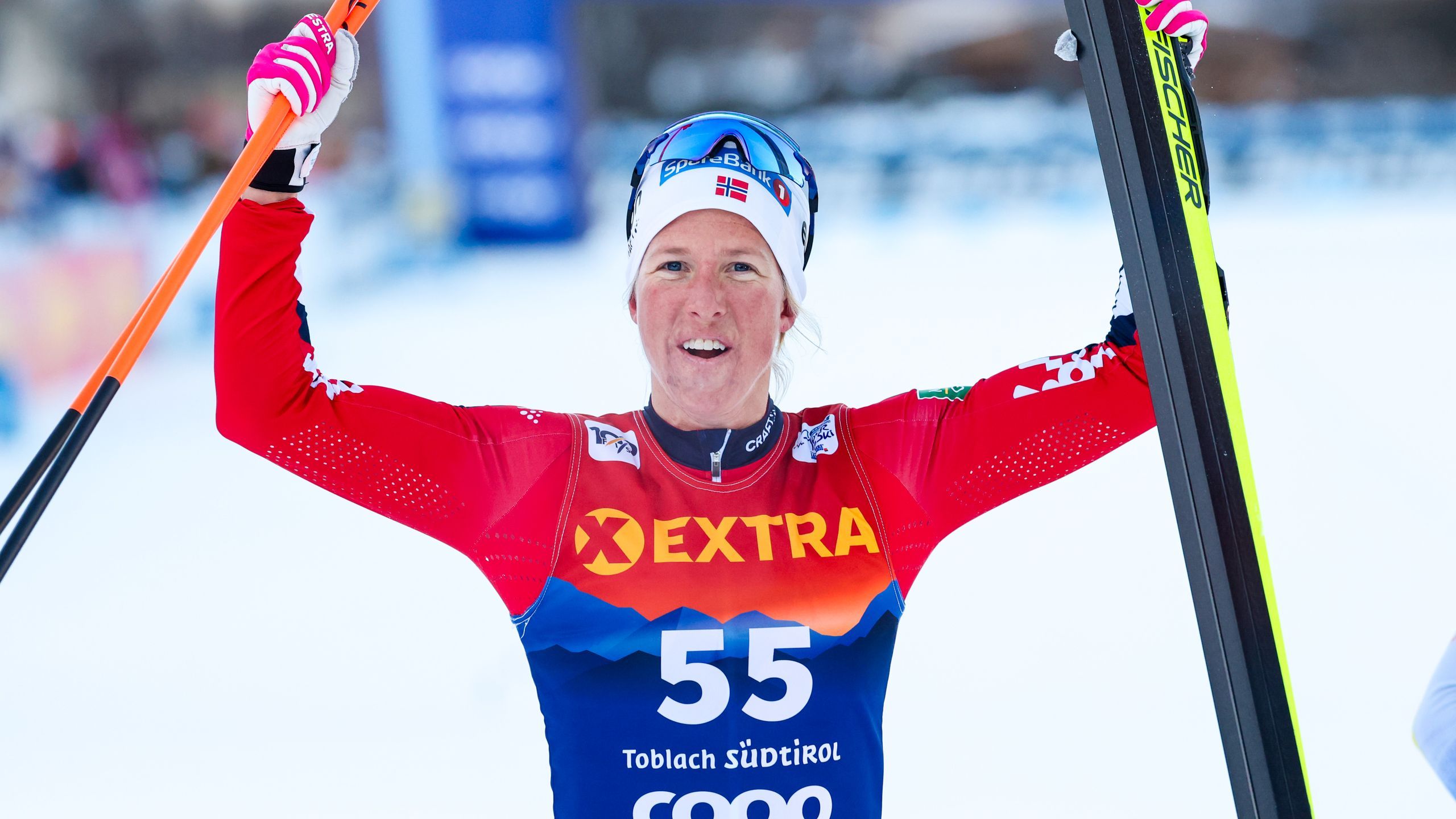 Astrid Øyre Slind vant 20-kilometeren i Tour de Ski etter ny ...