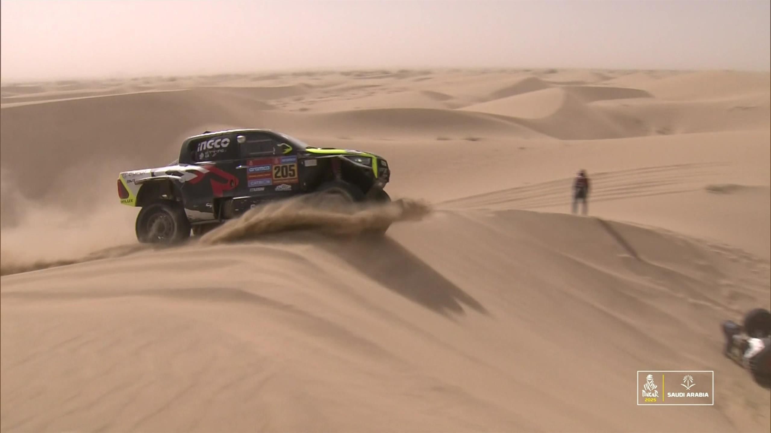 Dakar 2025 | coches: Vídeo resumen y clasificación de la 2ª etapa, primera parte, con Al-Rajhi ...