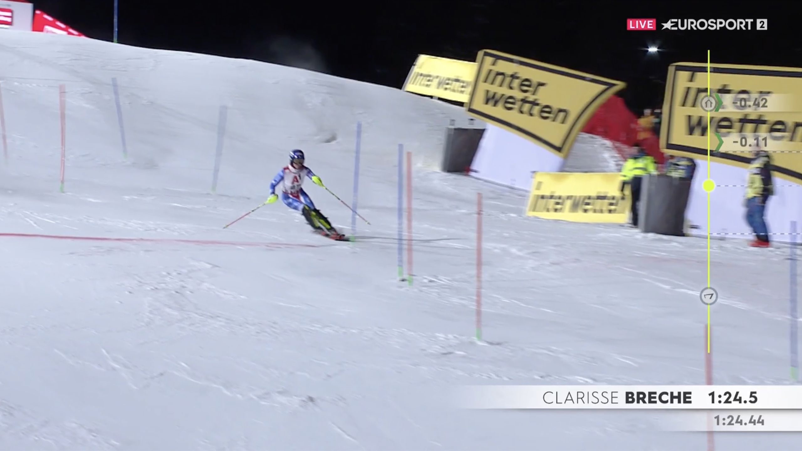Slalom Flachau - 14e au final et des gros points engrangés : Clarisse ...