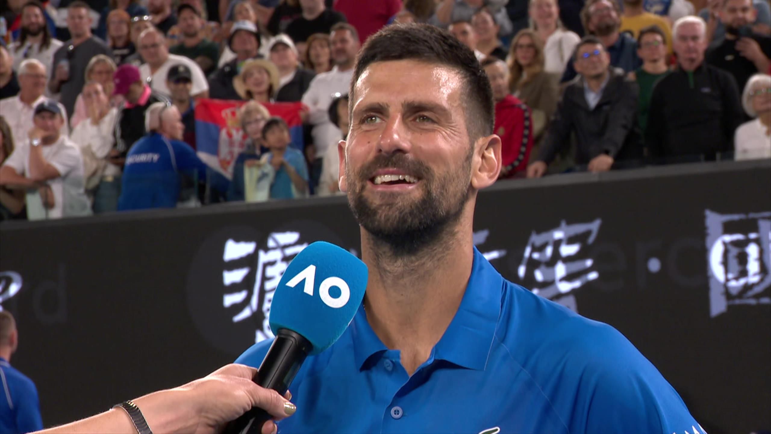 Australian Open - 3. Runde: Novak Djokovic kontert Zwischenruf im ...
