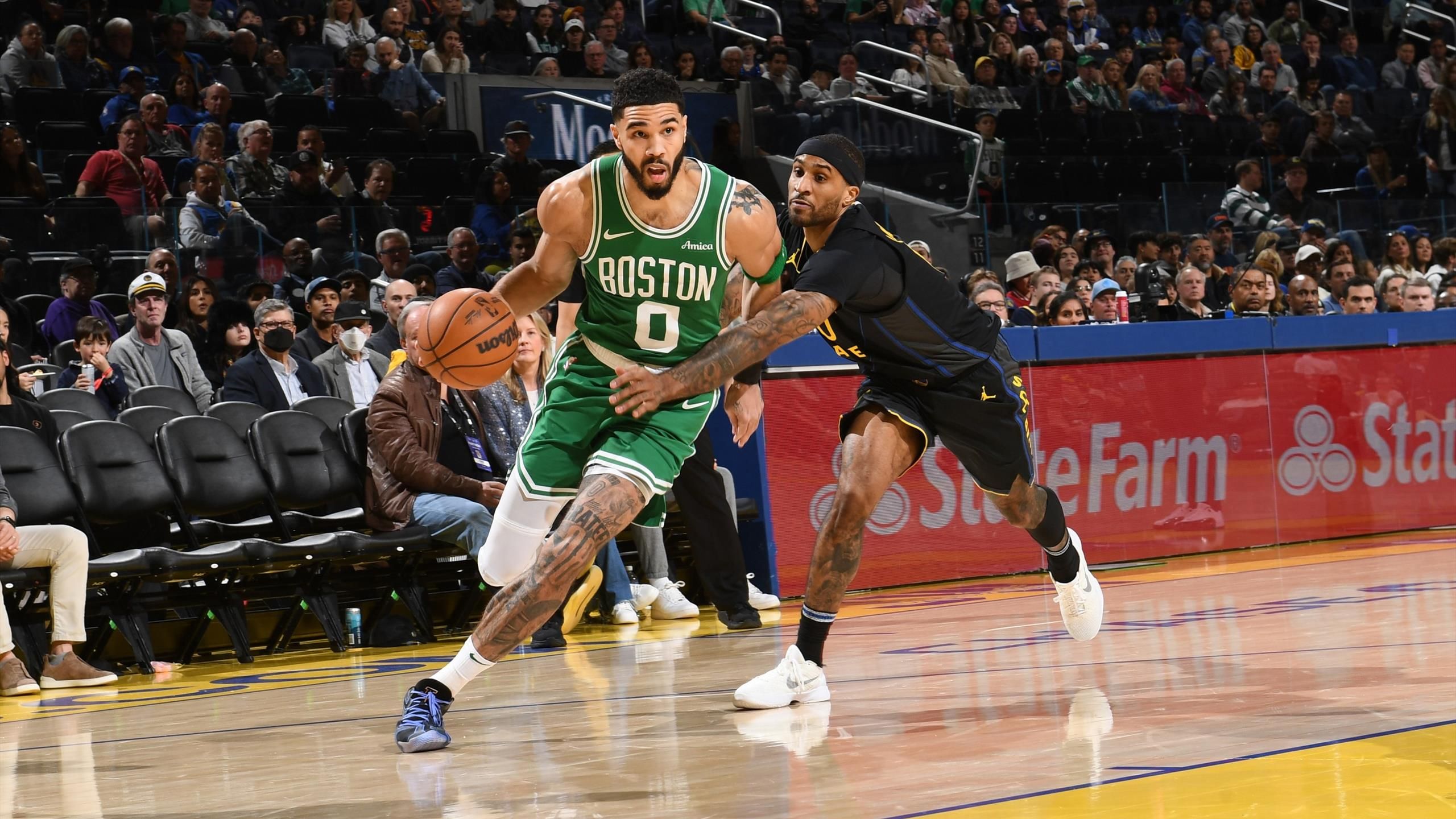 NBA - Les Boston Celtics humilient les Golden State Warriors dans leur ...