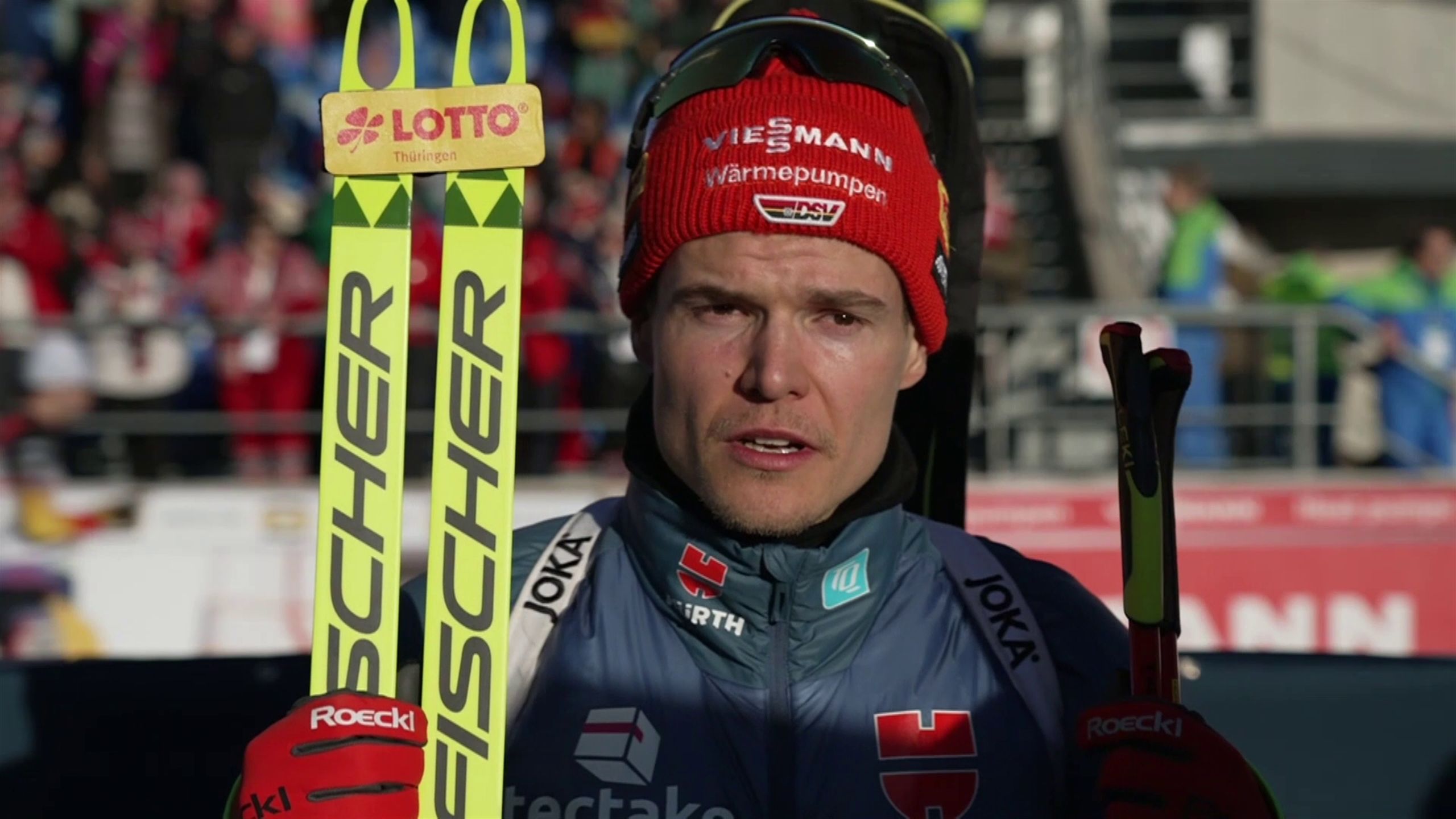 Philipp Horn zieht nach dem Sprint in Antholz ein gemischtes Fazit ...