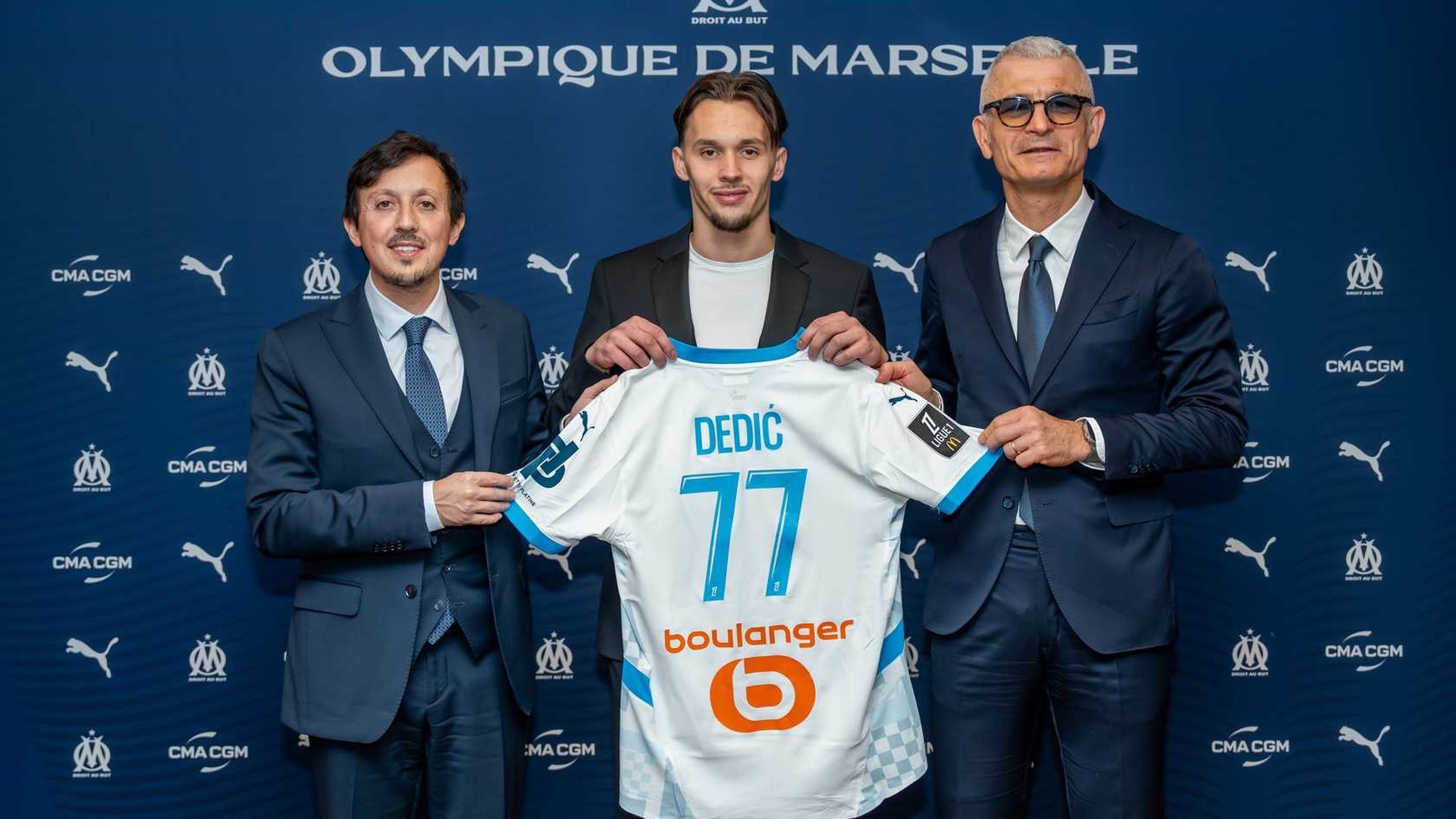 Mercato | Amar Dedic se présente à l'OM : "Je suis bouillant ...