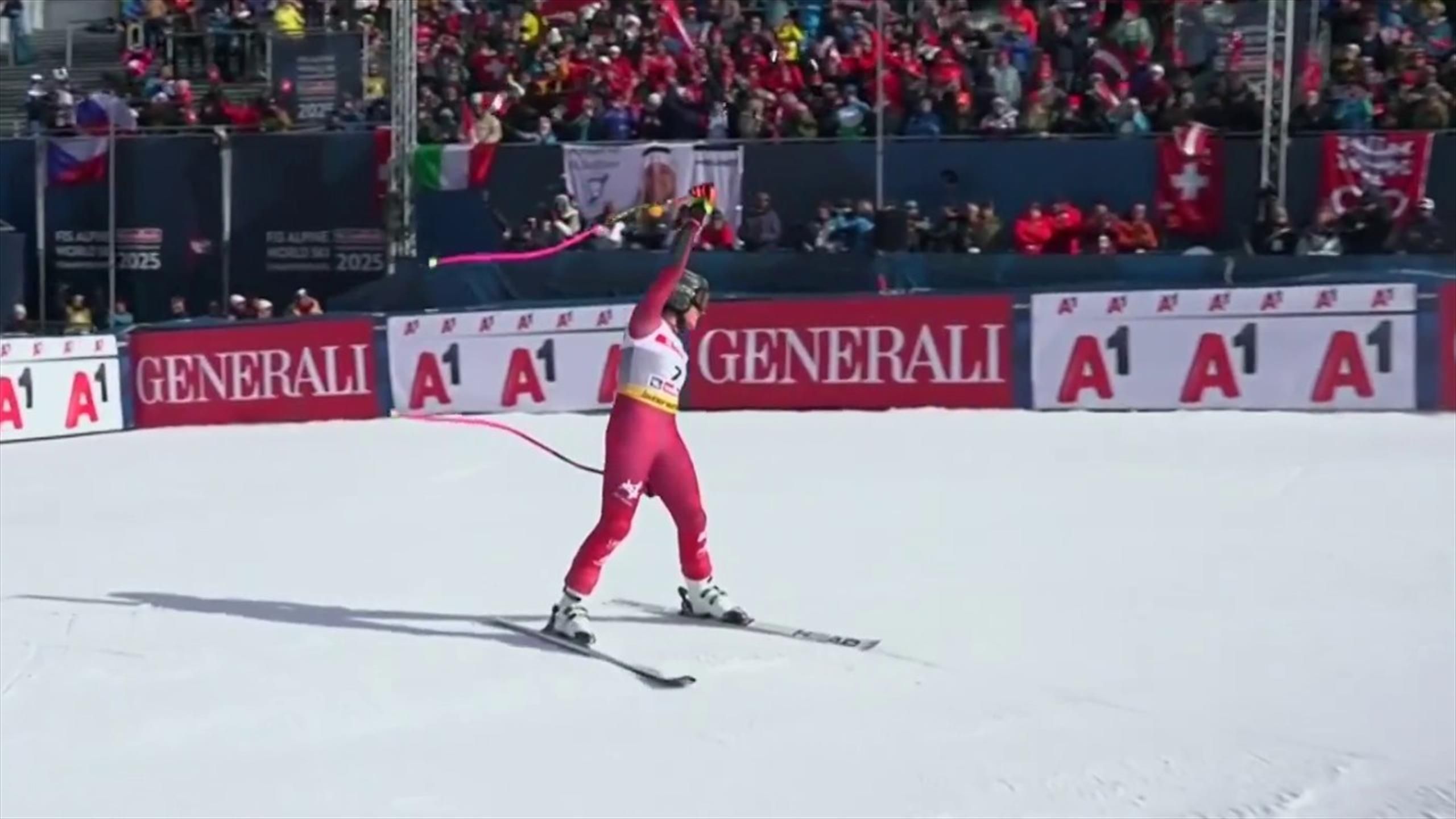 Ski-WM in Saalbach-Hinterglemm: Stephanie Venier fährt im Super-G zu ...