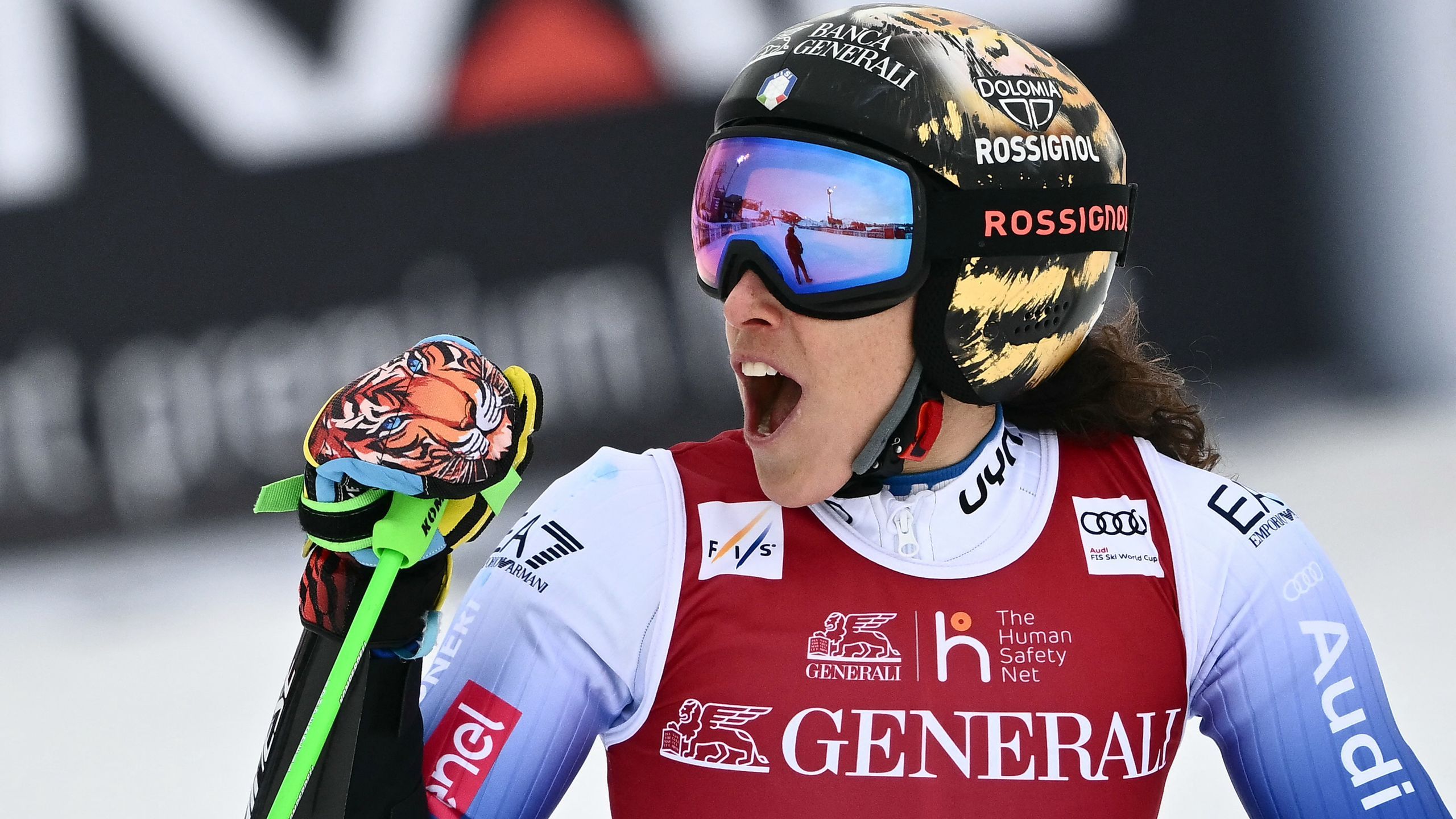 Brignone vince anche il secondo gigante a Sestriere davanti a Gut e ...
