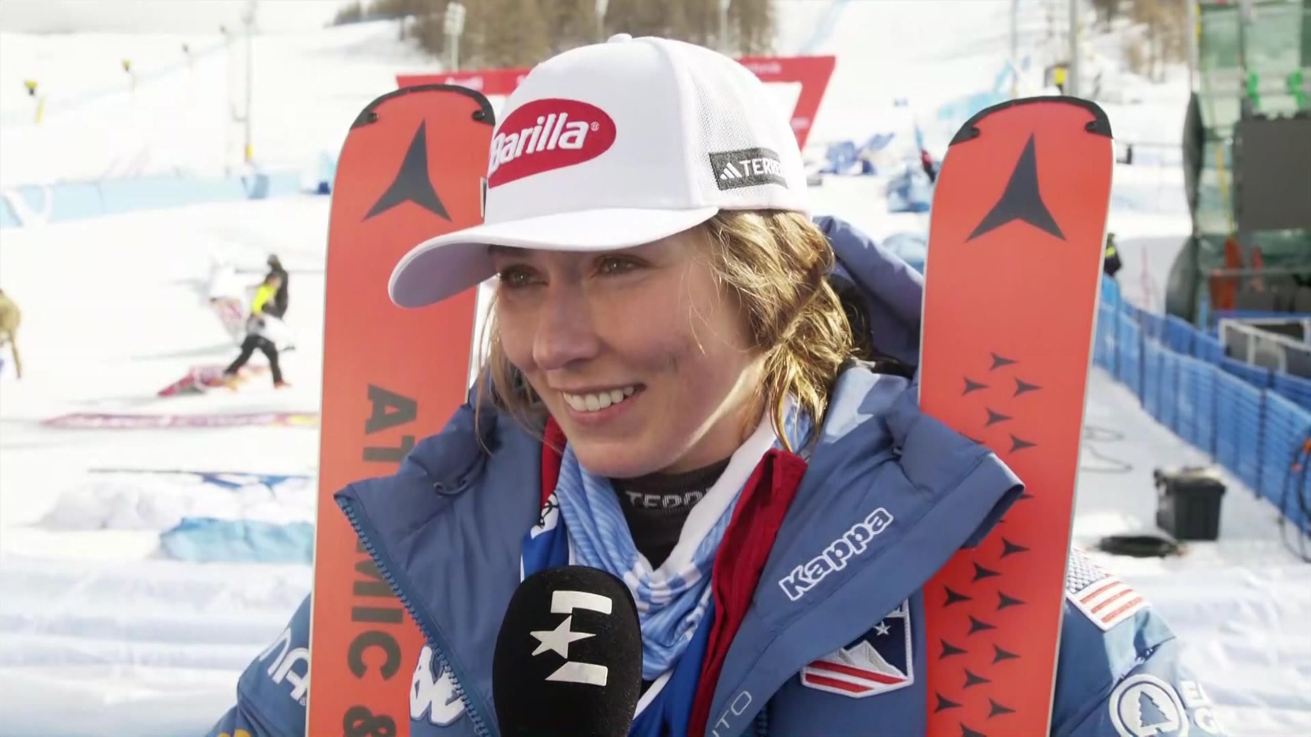 Alpin Skiing - Slalom - Sestriere - Interview - Shiffrin (100 wins) - Ski Alpin Video - Eurosport