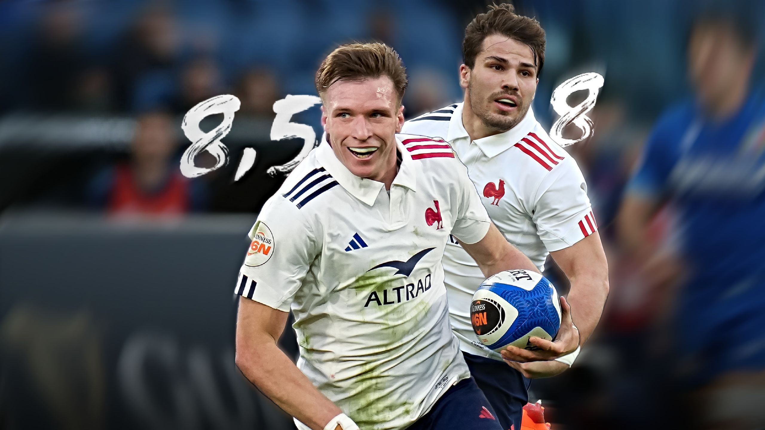 Les notes des Bleus après Italie-France (24-73) : Léo Barré au presque ...