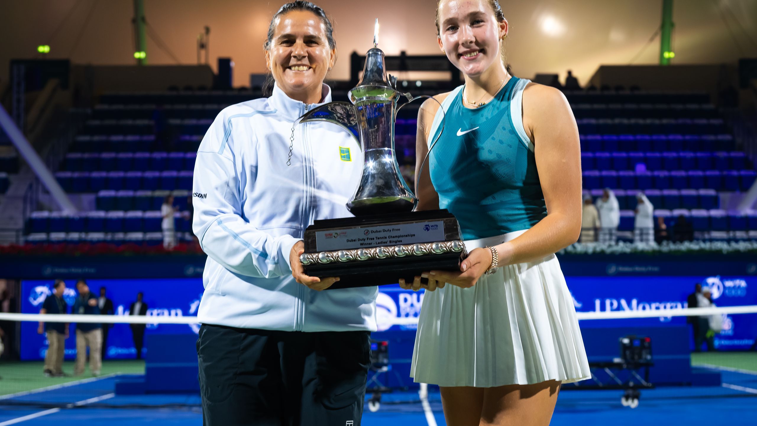 Conchita Martinez (coach Andreeva): "Ha margini di miglioramento sotto ...