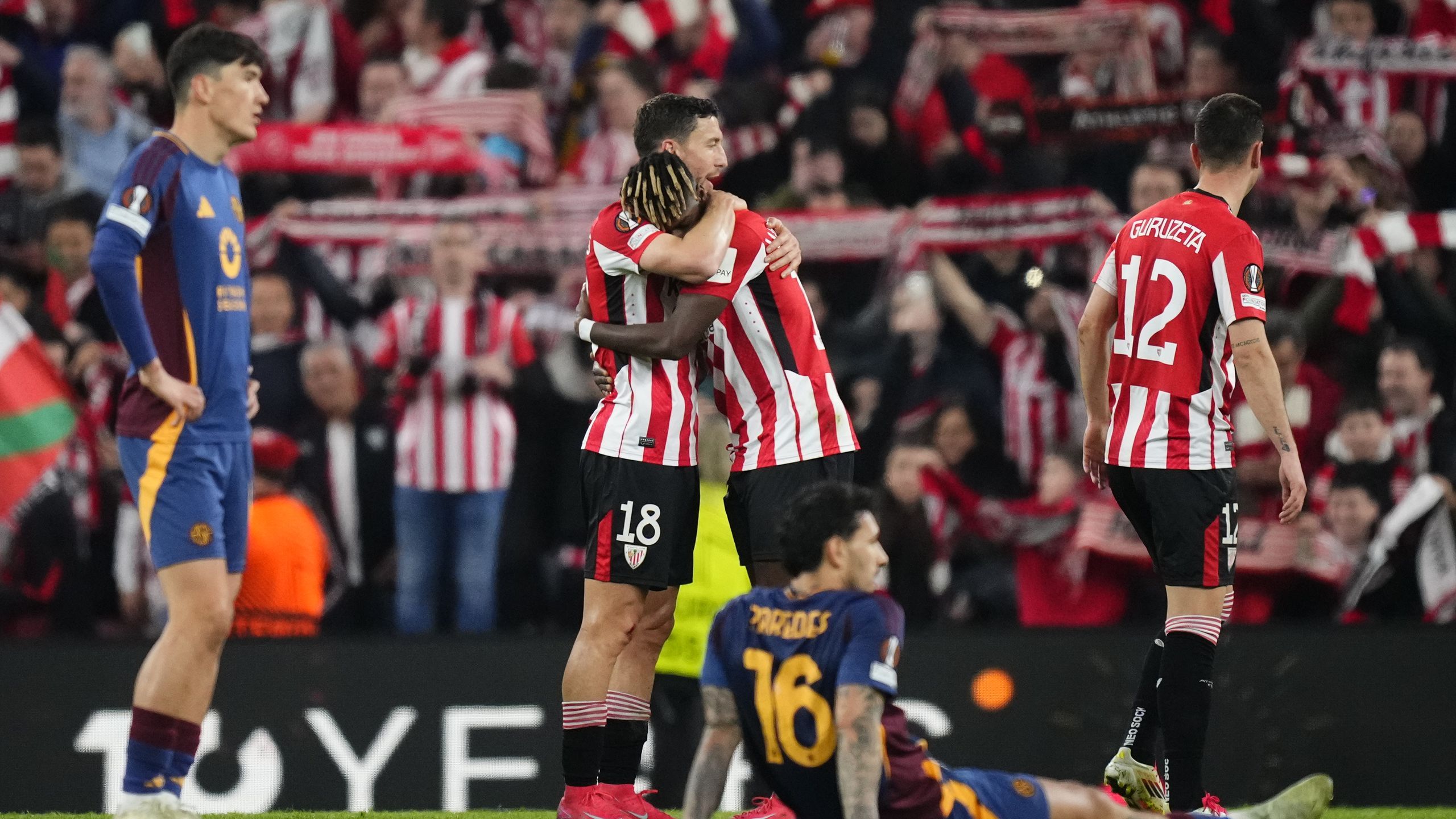 Athletic Bilbao a întors scorul cu AS Roma! Olympiakos nu a reuşit o ...