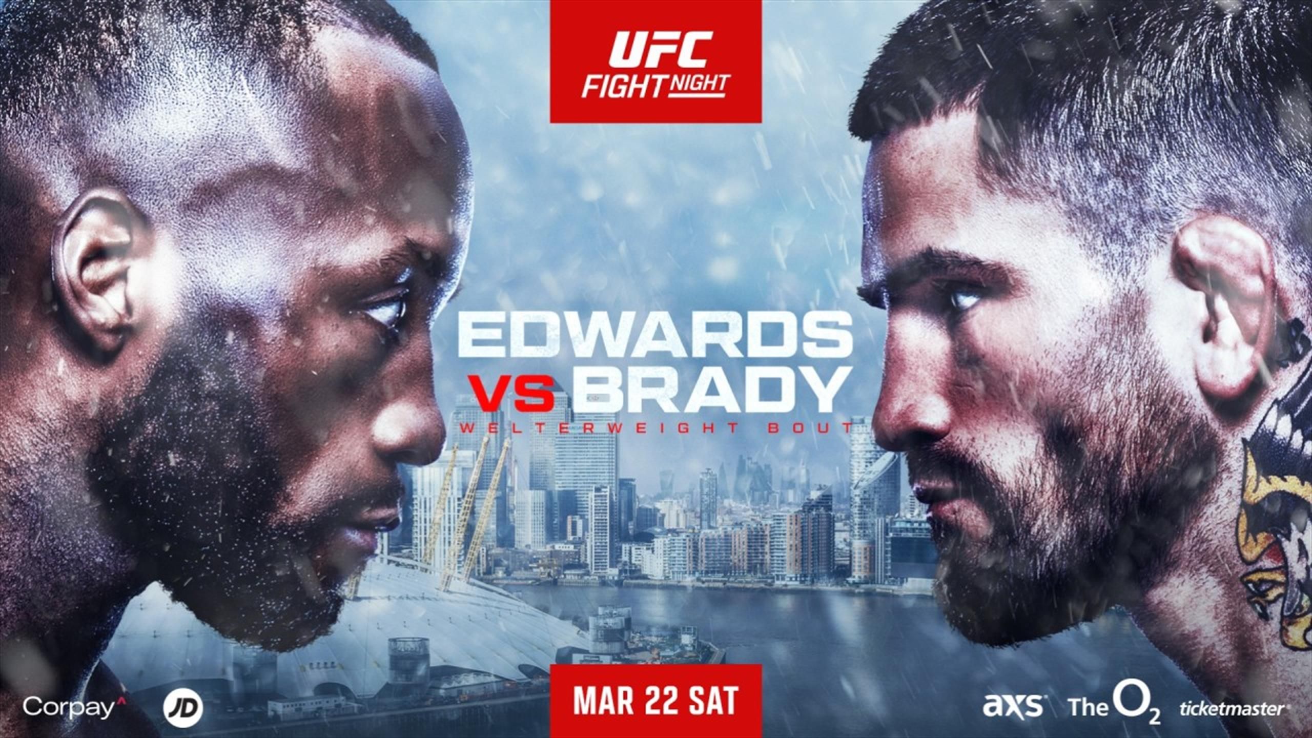 UFC Fight Night: Edwards vs Brady - Quando e dove vederla in tv e ...