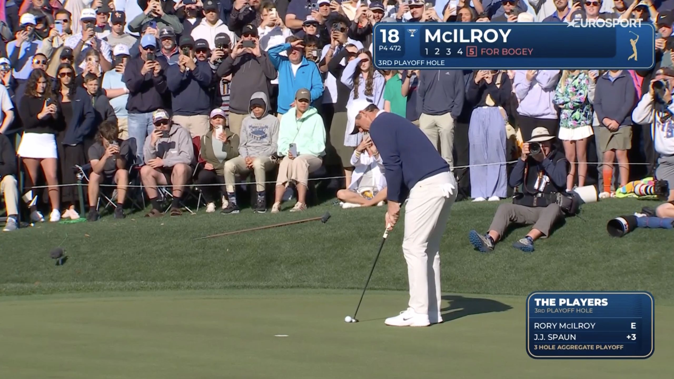 Rory Mcllroy putter for sejren i THE PLAYERS Championship - Golf video ...